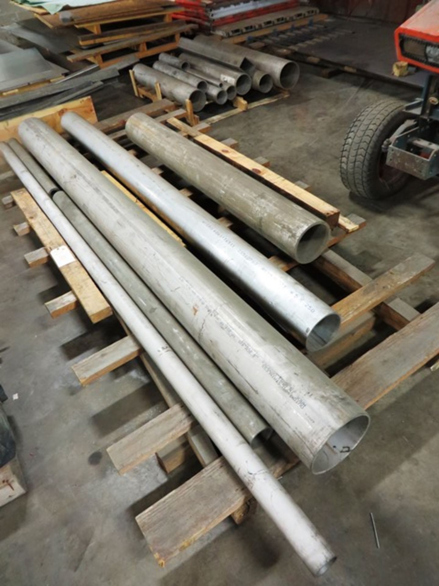 (2) Pallets Aluminum & Stainless Tube