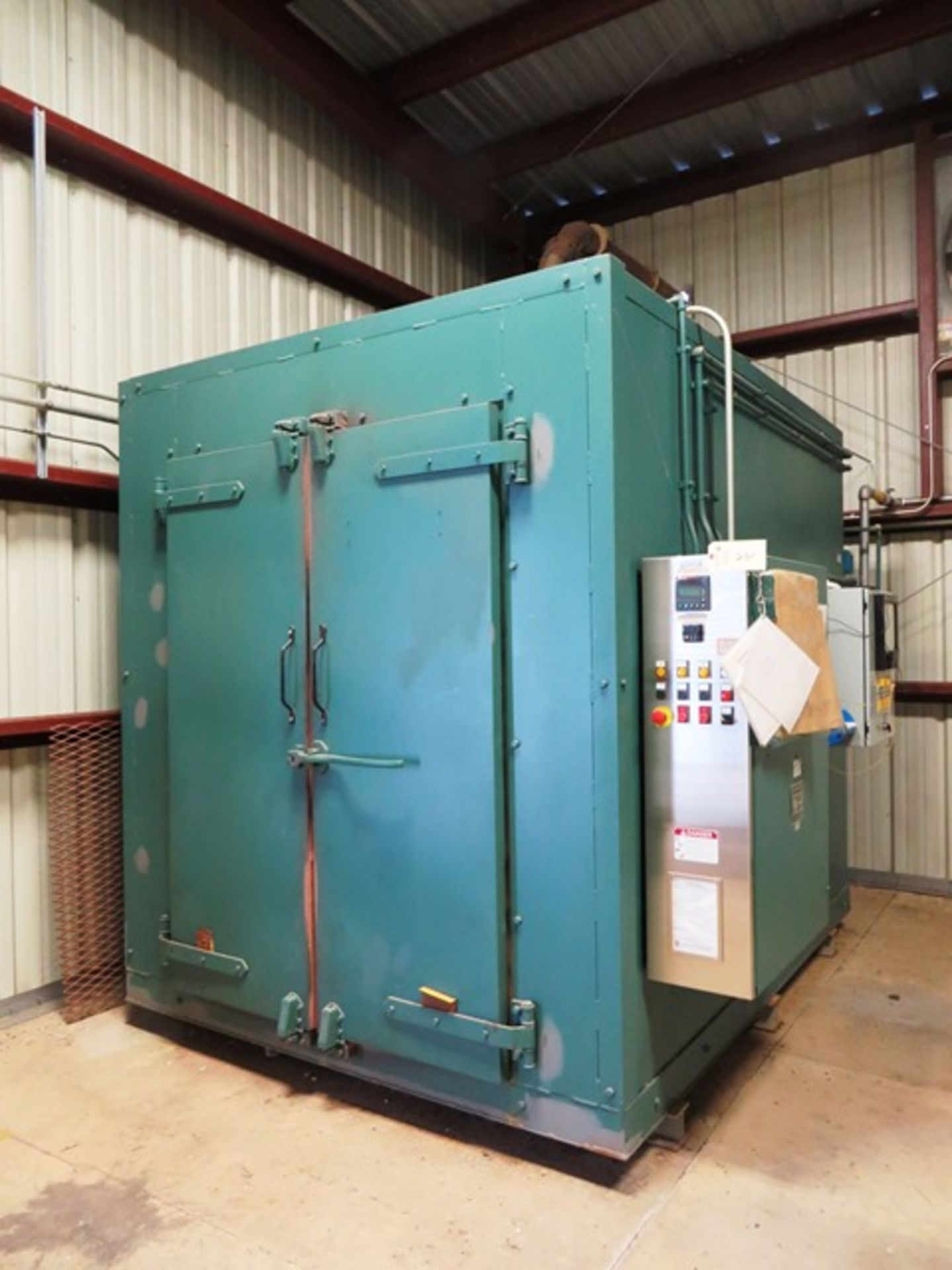 Grieve 81-1200 2-Door Natural Gas Fired Walk-In Batch Oven with 4' x 6 ...