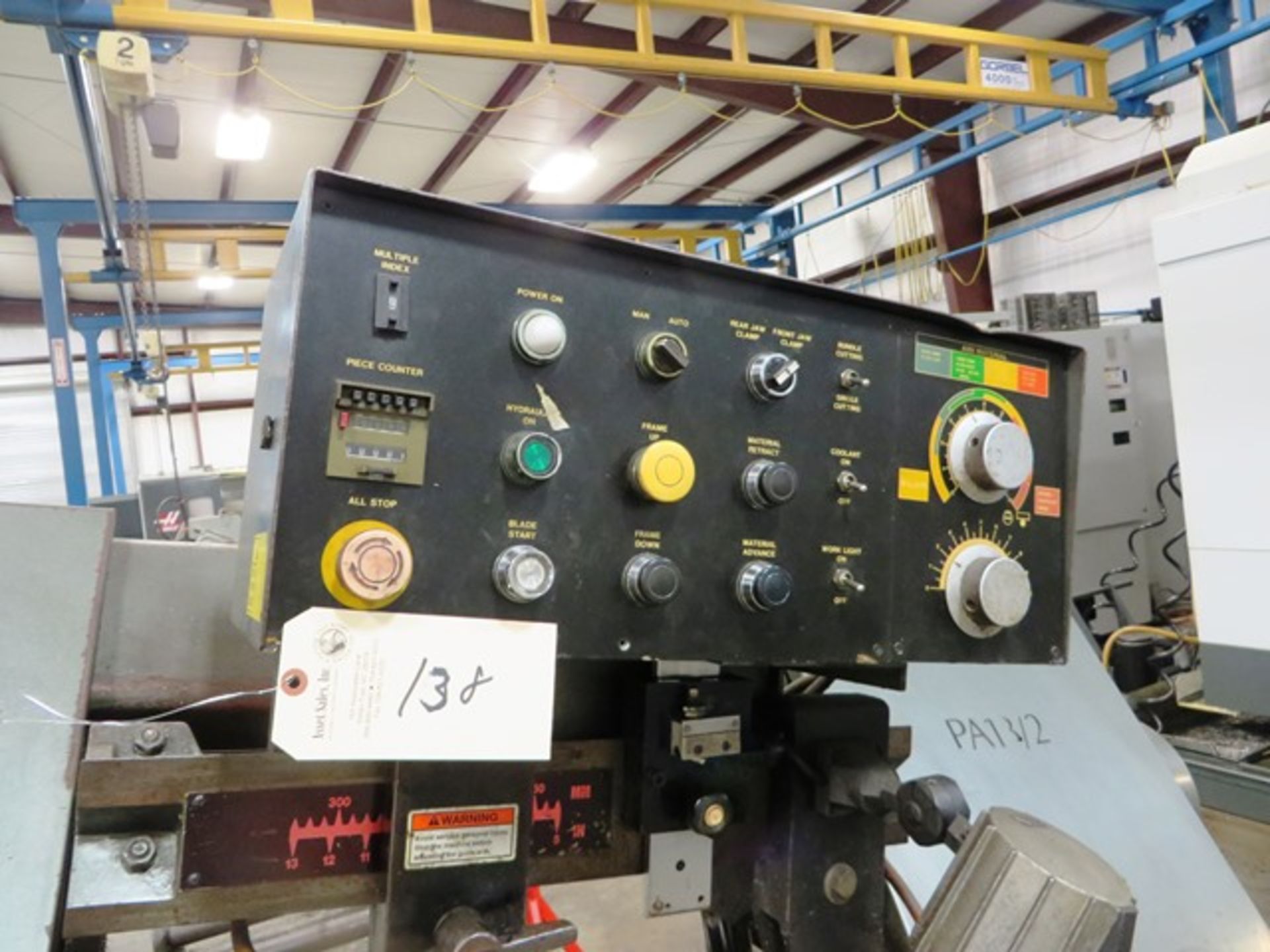 Marvel Spartan Series PA 13/2 Fully Automatic Horizontal Band Saw with ...