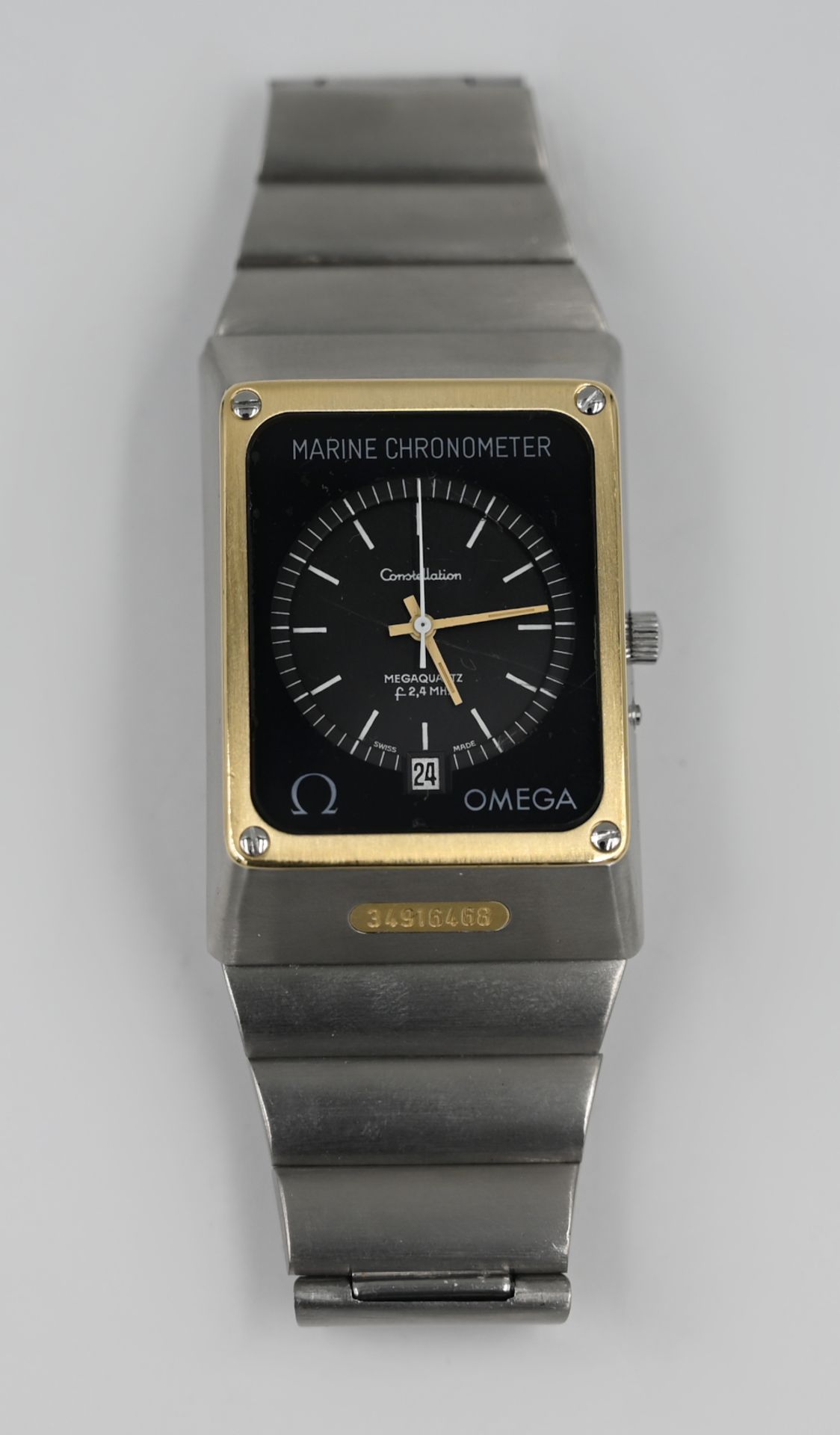1 Herrenarmbanduhr OMEGA Marine Chronometer Constellation Megaquartz ...