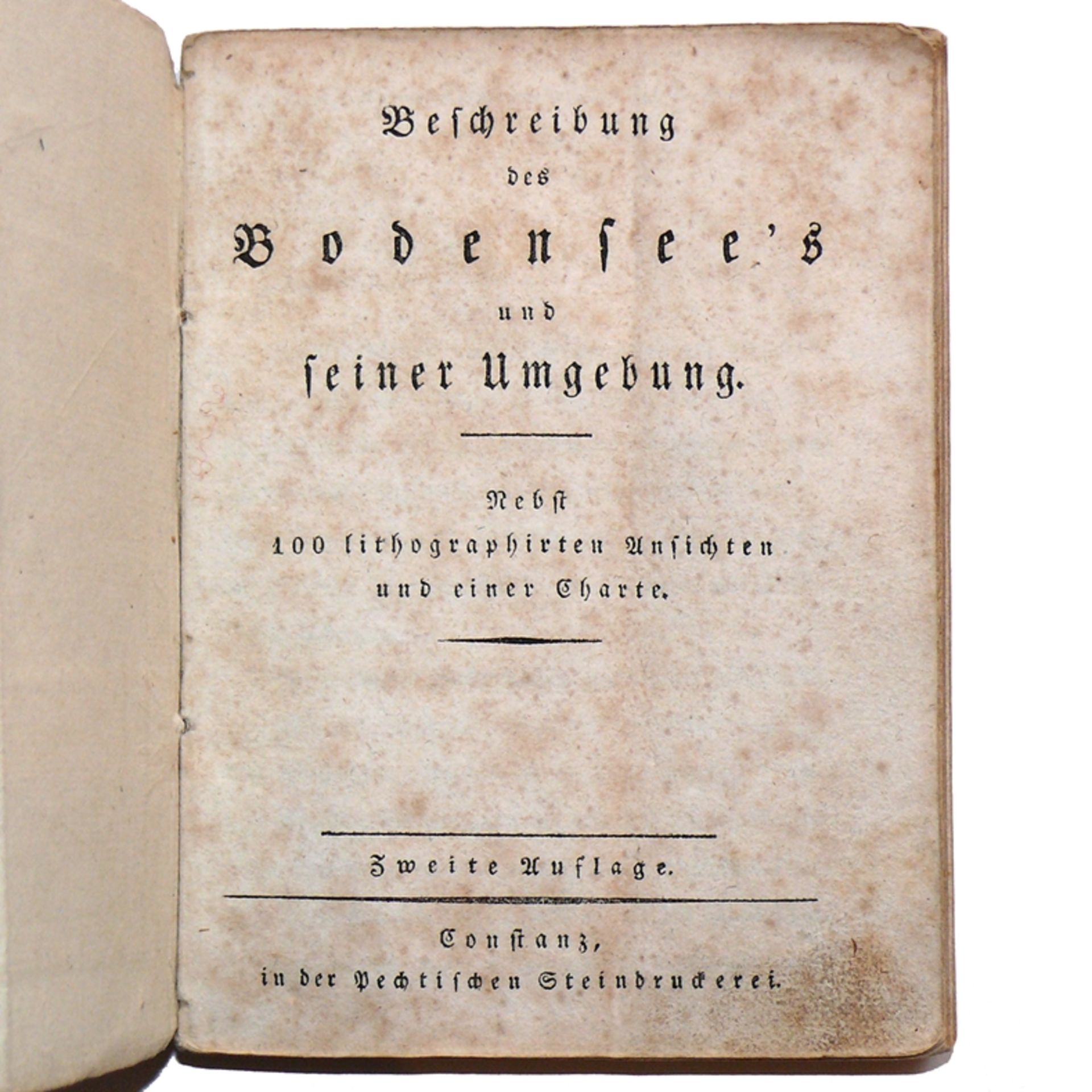 Ansichten vom Bodensee (Johann A. Pecht, 1773 - 1852)und seinen ...