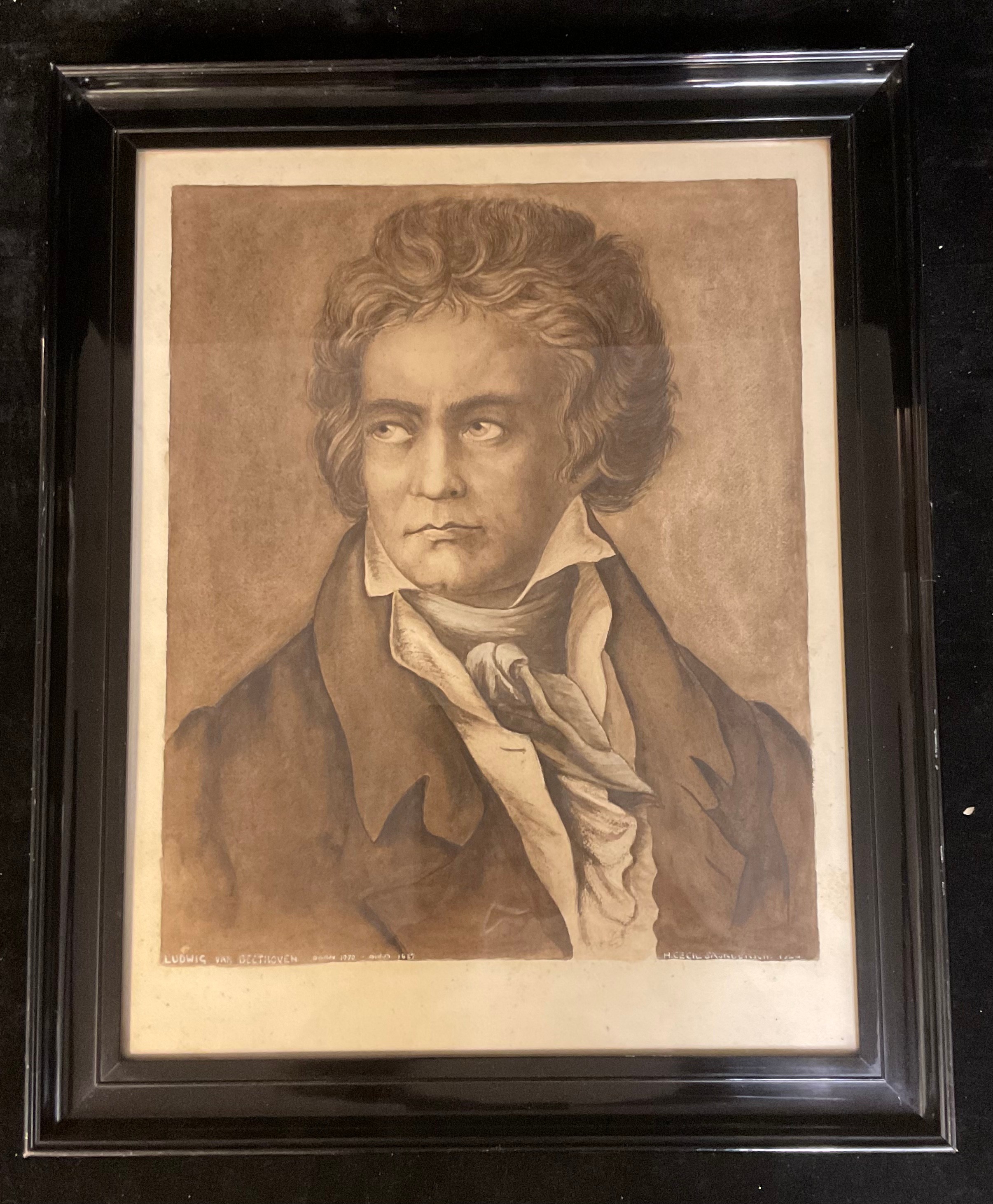 H Cecil Sanderson (early 20th century)A study of Ludwig Van ...