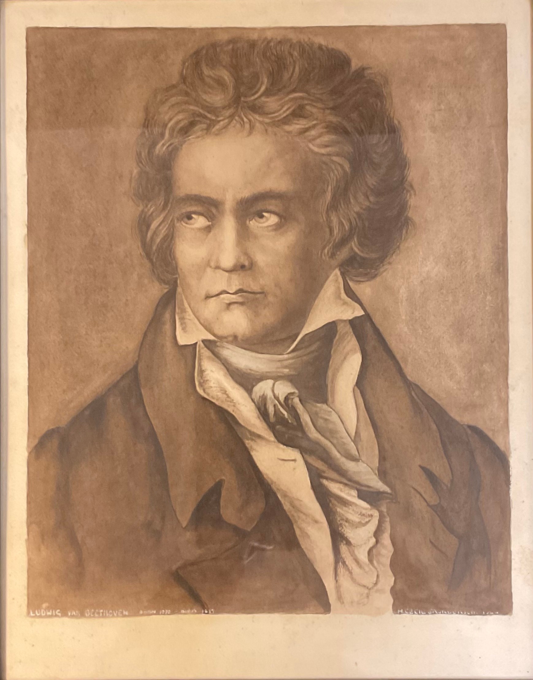 H Cecil Sanderson (early 20th century)A study of Ludwig Van ...