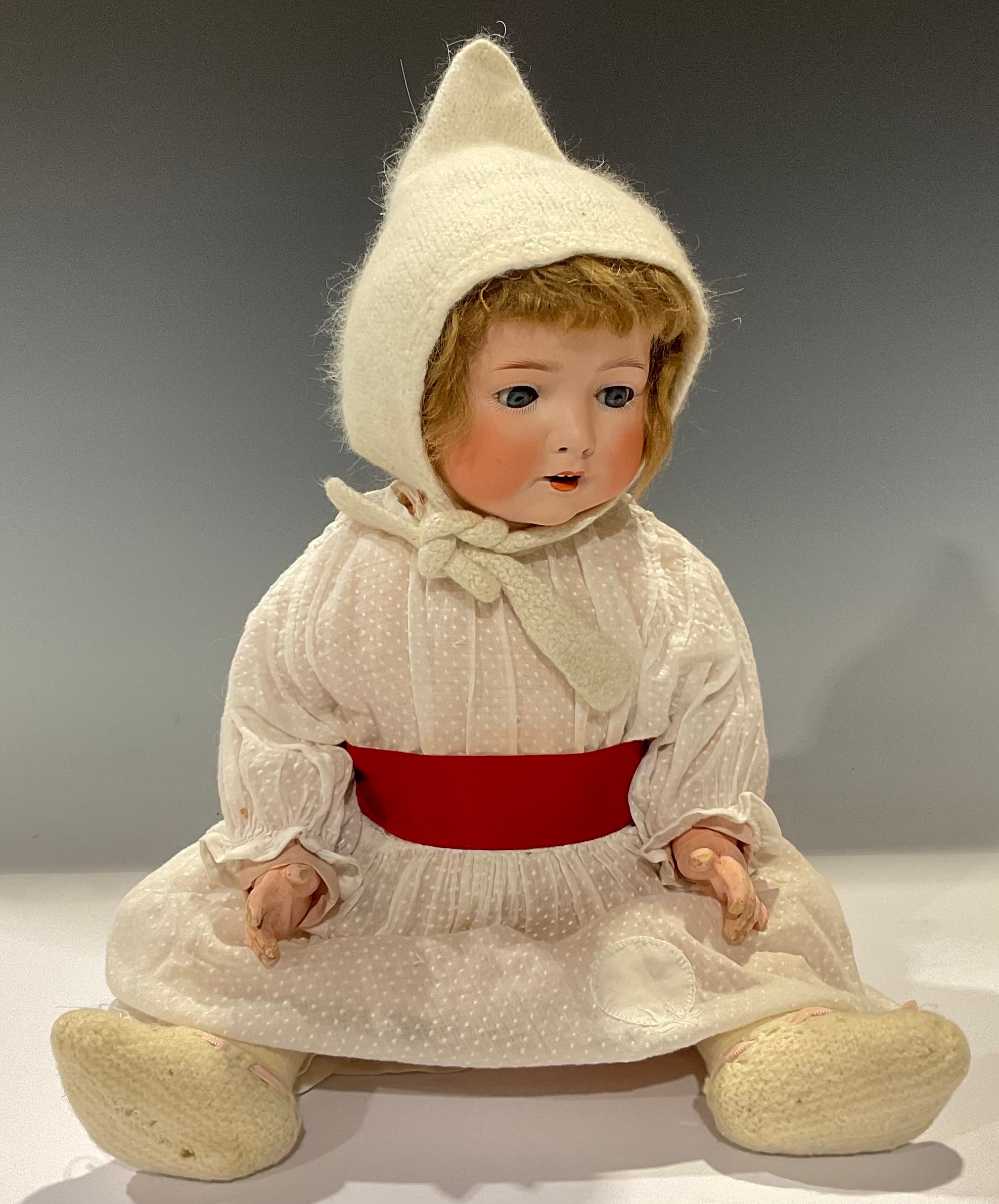 Toys & Juvenalia - a Heubach Koppelsdorf bisque head and painted ...