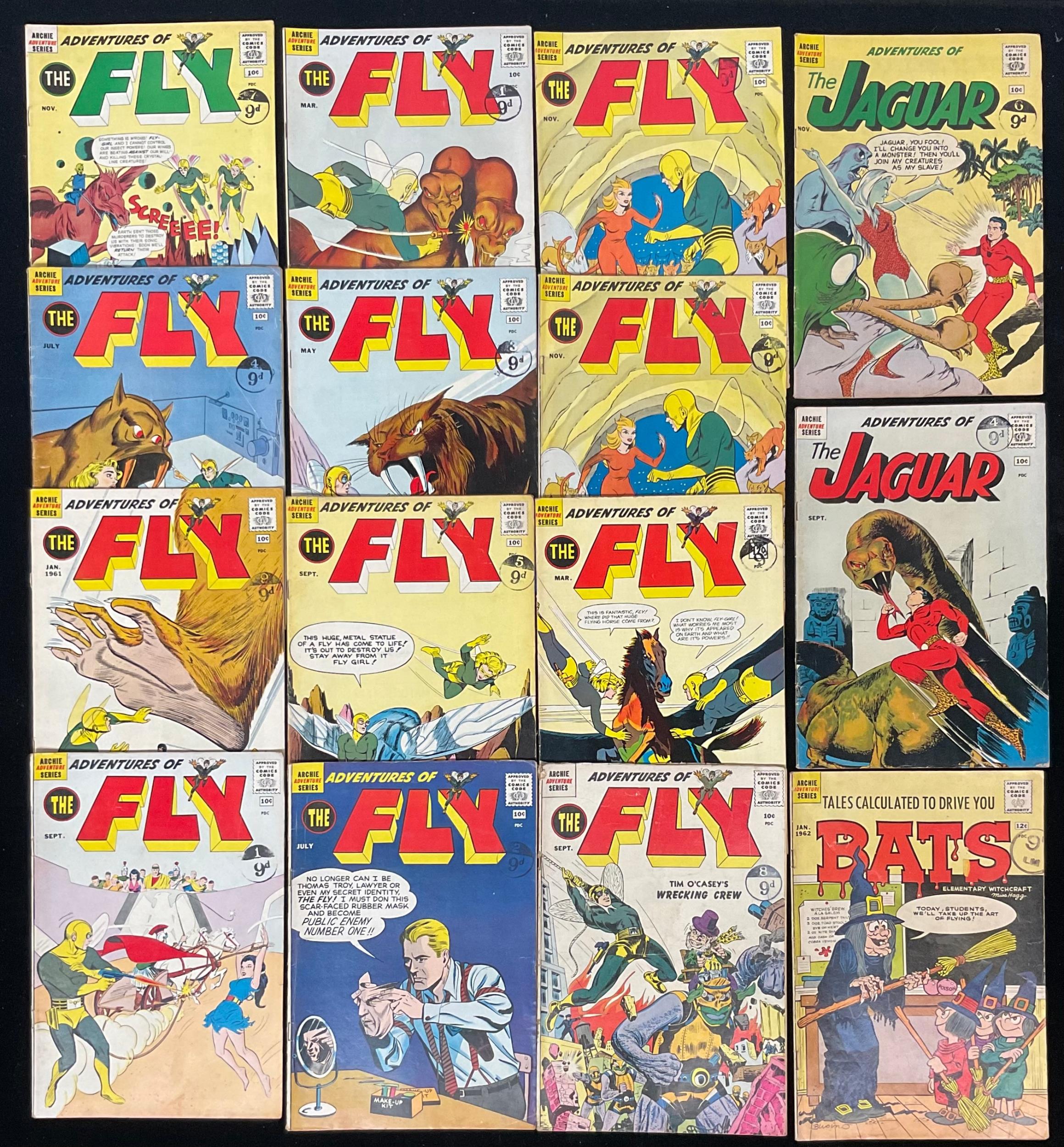 Archie Adventure Series comics - Adventures of The Fly, Adventures of ...
