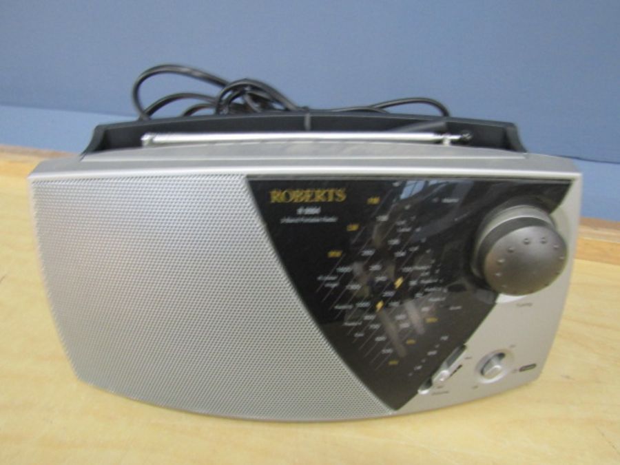 A Roberts portable radio