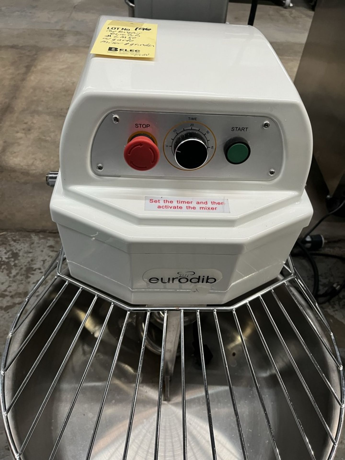 Malaxeur EURODIB (Mixer/Grinder) mod: LM50, avec Garde-Protecteur,