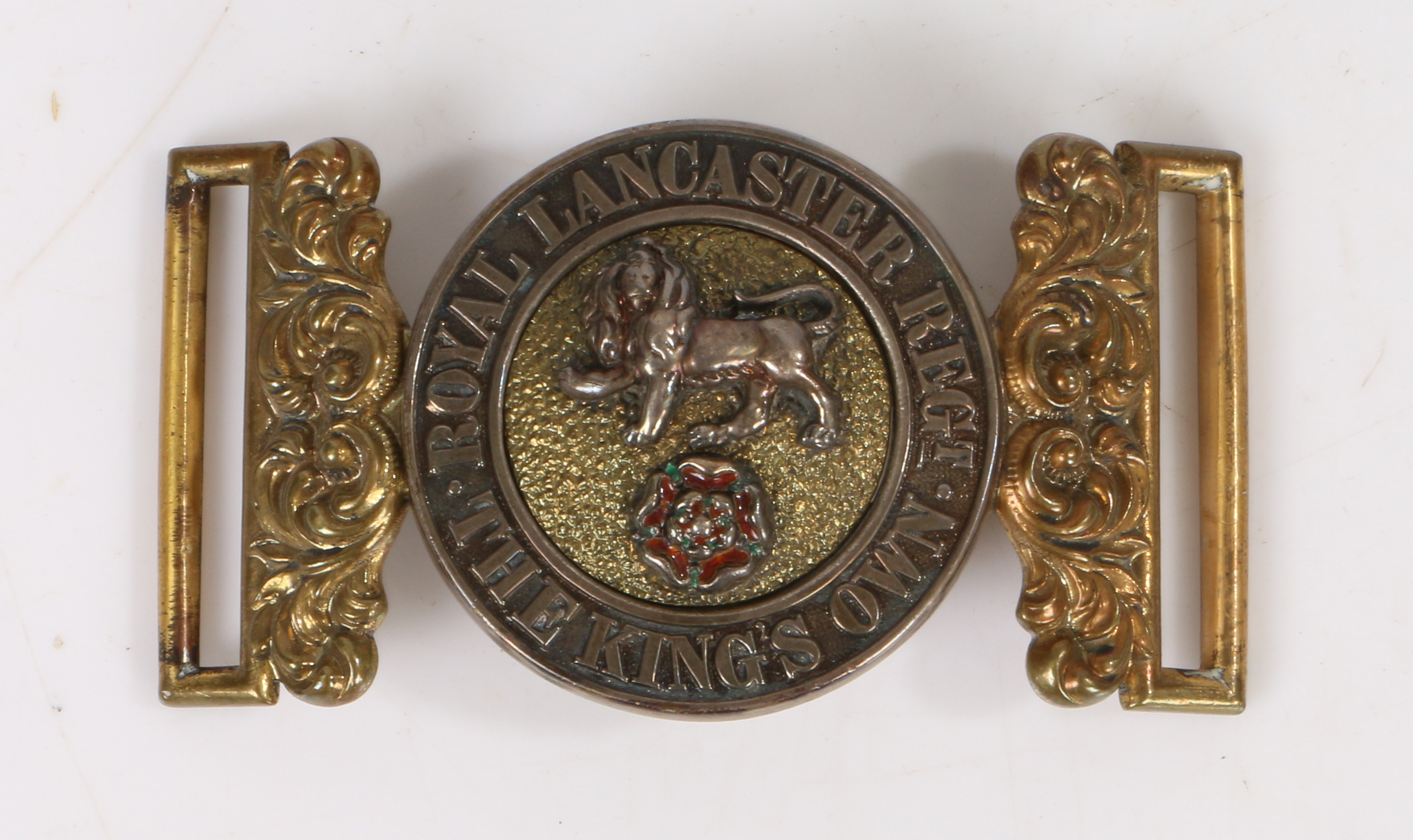 Victorian Officers 1855 Pattern Waist Belt Clasp to the Kings Own Royal ...