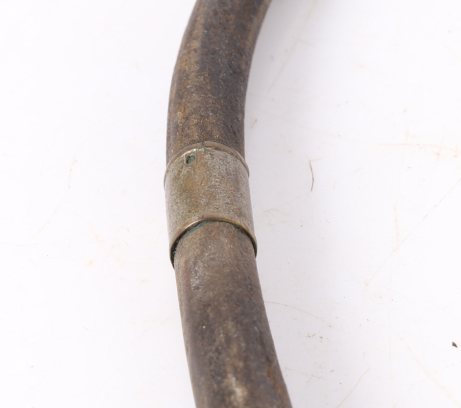 Boer War interest, South African Sjambok, leather whip bound with ...