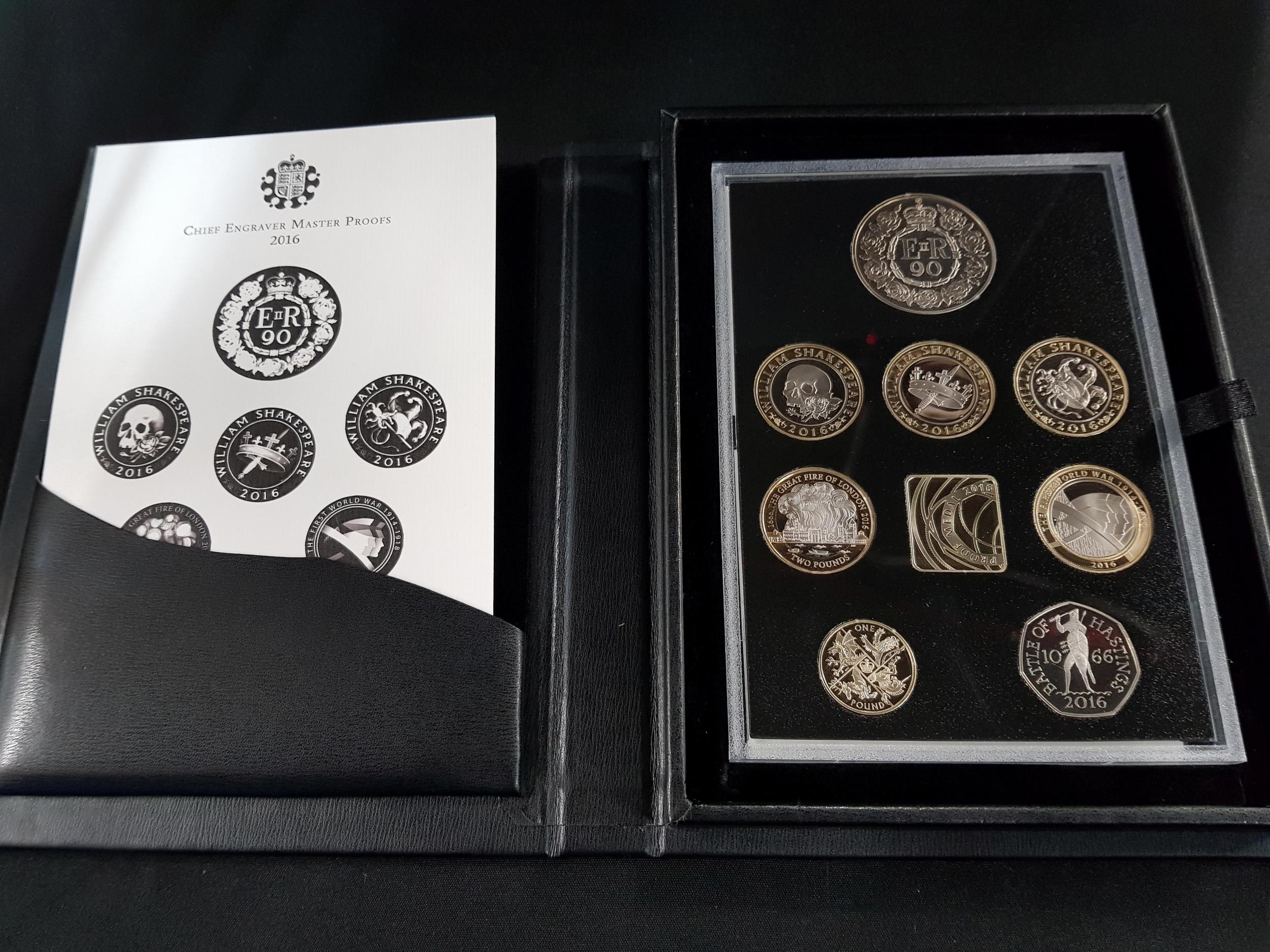 2016 UK PROOF COIN SET