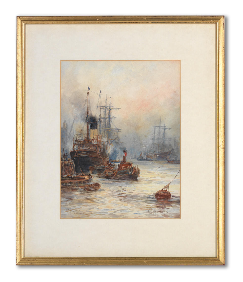 Frederick (Frank) William Scarbrough (British, 1863-1945) 'Upper Pool ...