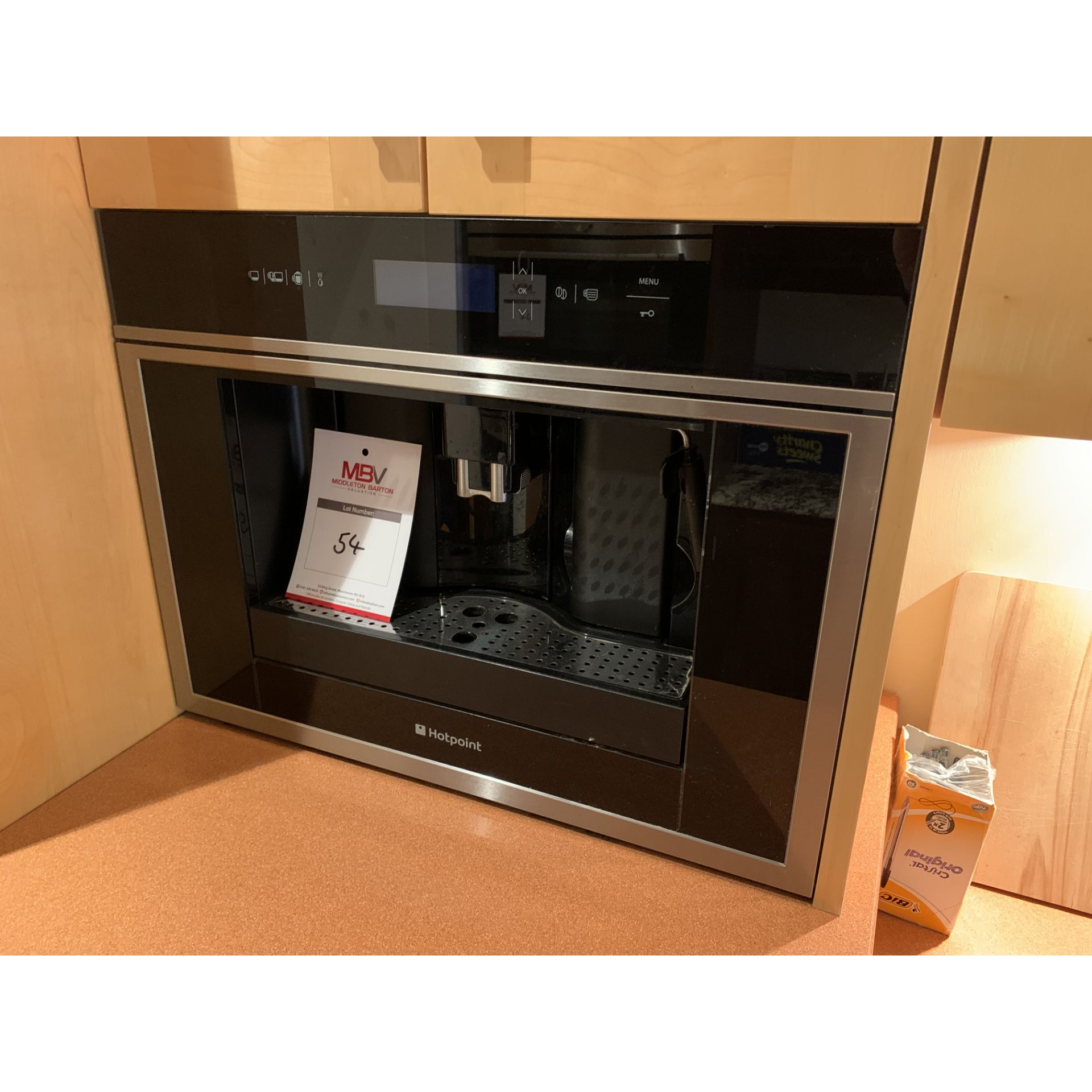 Ex Dsiplay Hotpoint Integrated Coffee Machine Ex Dsiplay Hotpoint Integrated Coffee Machine