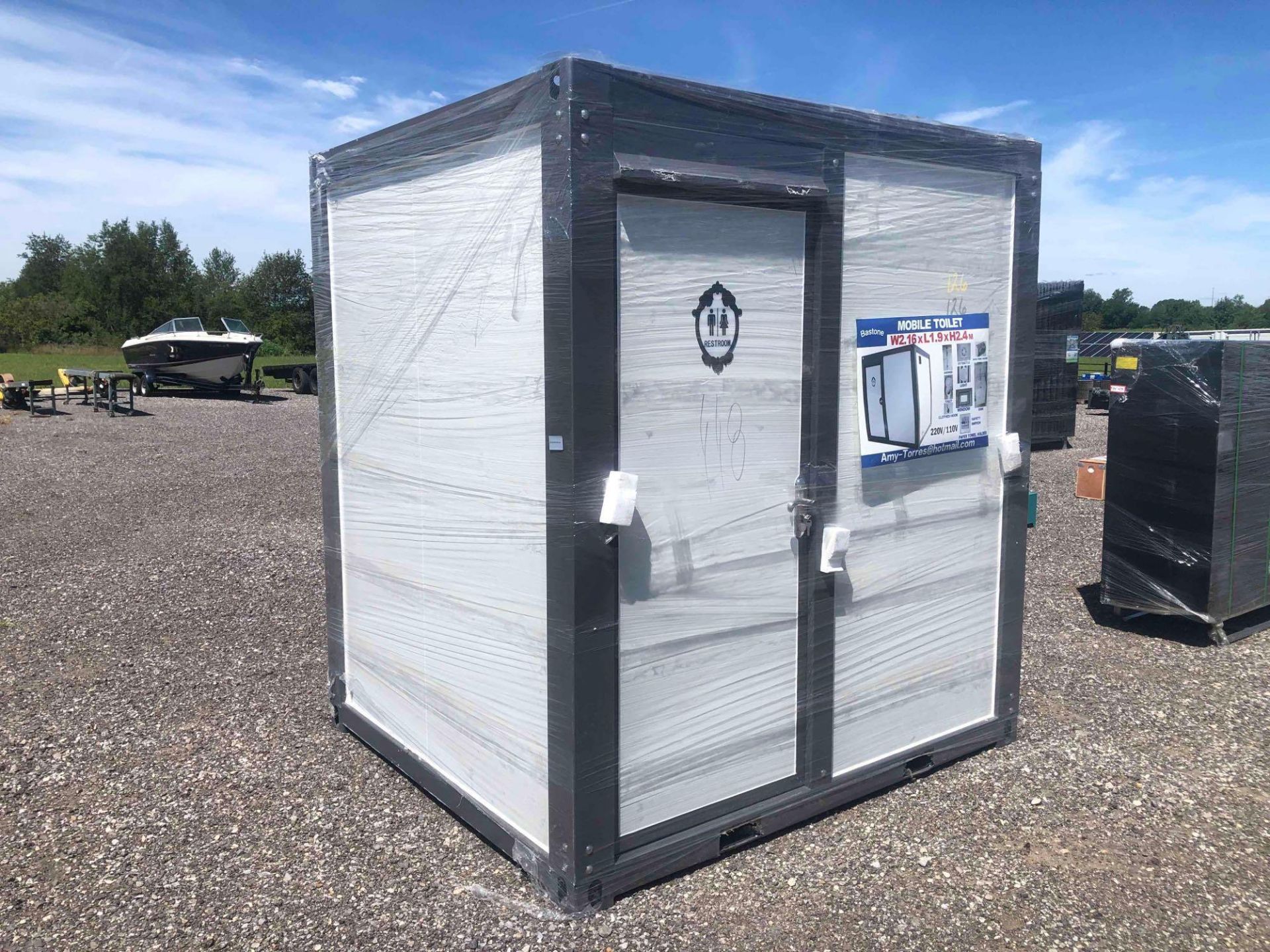 New Bastone Portable Private Restroom/Shower , The Bastone private ...