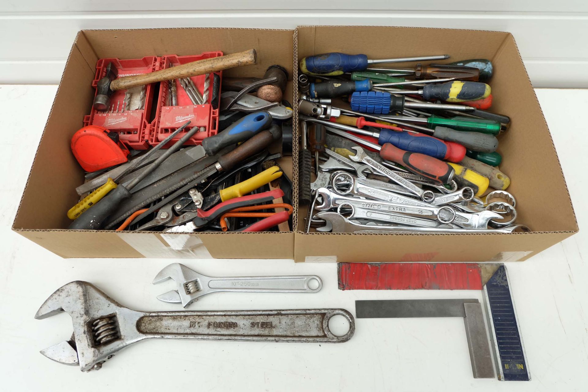 Quantity of Various Tools.