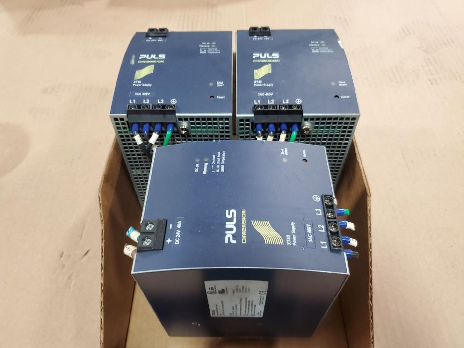 Qty 3 - PULS XT40 power supply. XT40.242. For a $10 fee this lot can be ...
