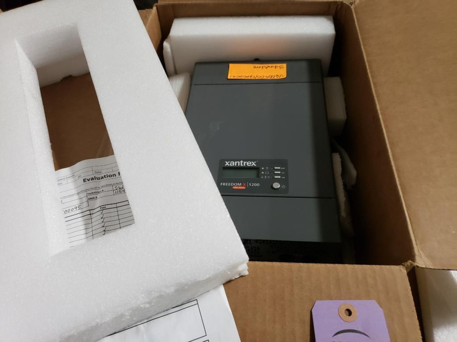 Xantrex true sine wave inverter. Model Freedom X 1200. Factory ...