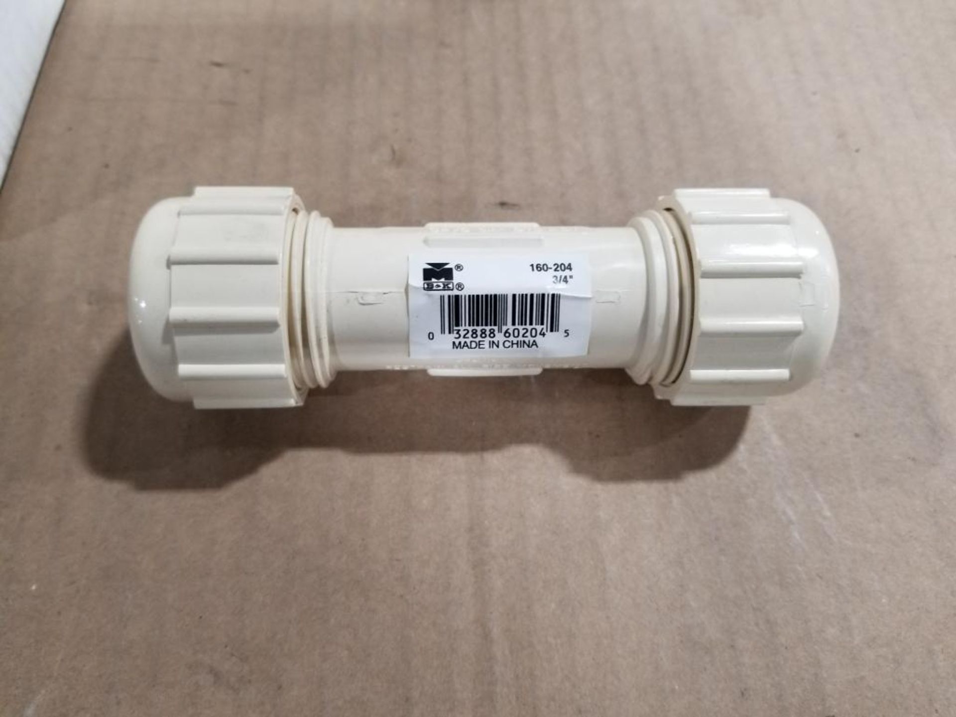 Qty 80 - Mueller compression coupling. 3/4in. New in bulk box. For a ...