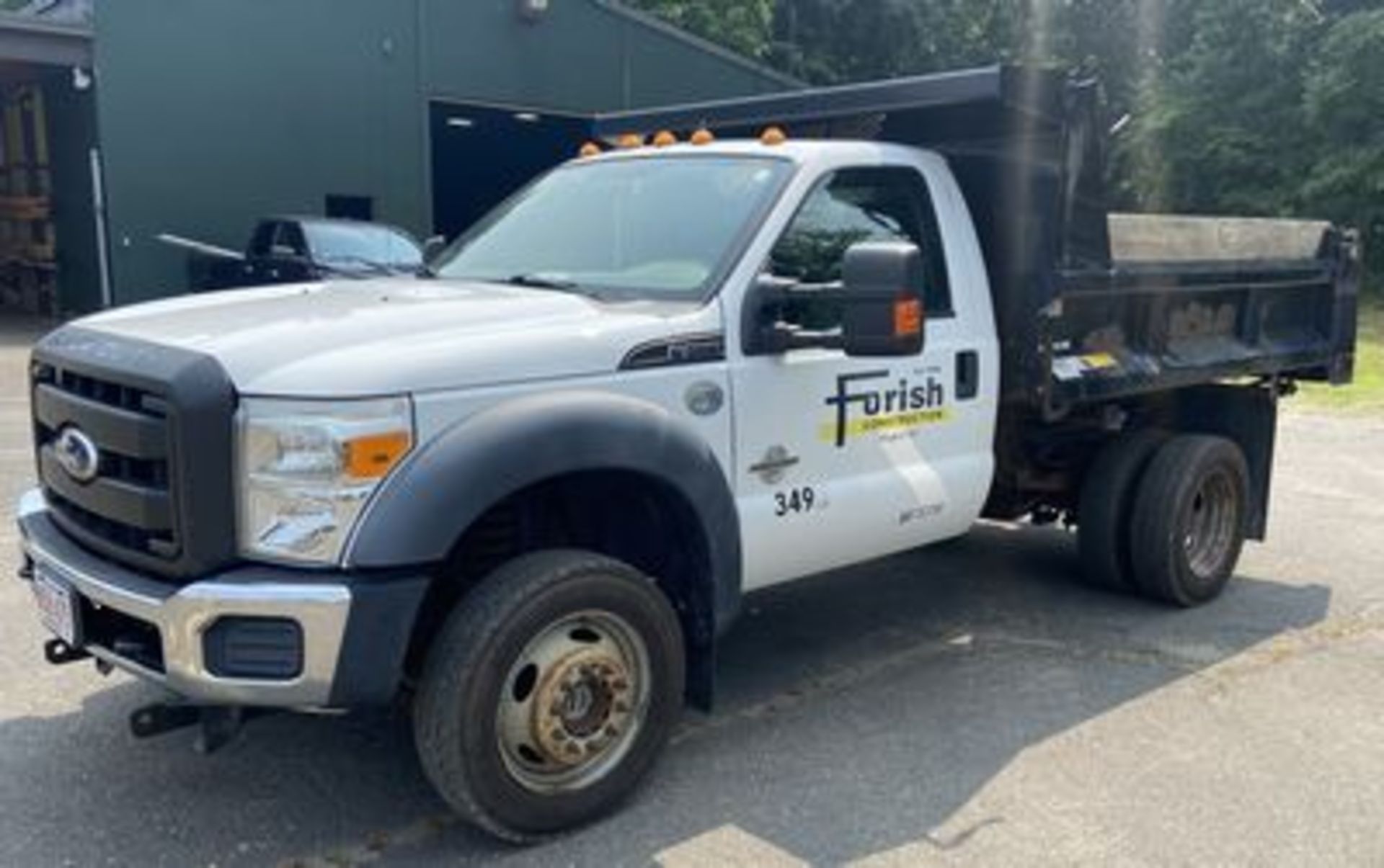 2012 FORD F550, 6.7L POWER STROKE DIESEL ENGINE, 4X4, AT, AC, SINGLE ...