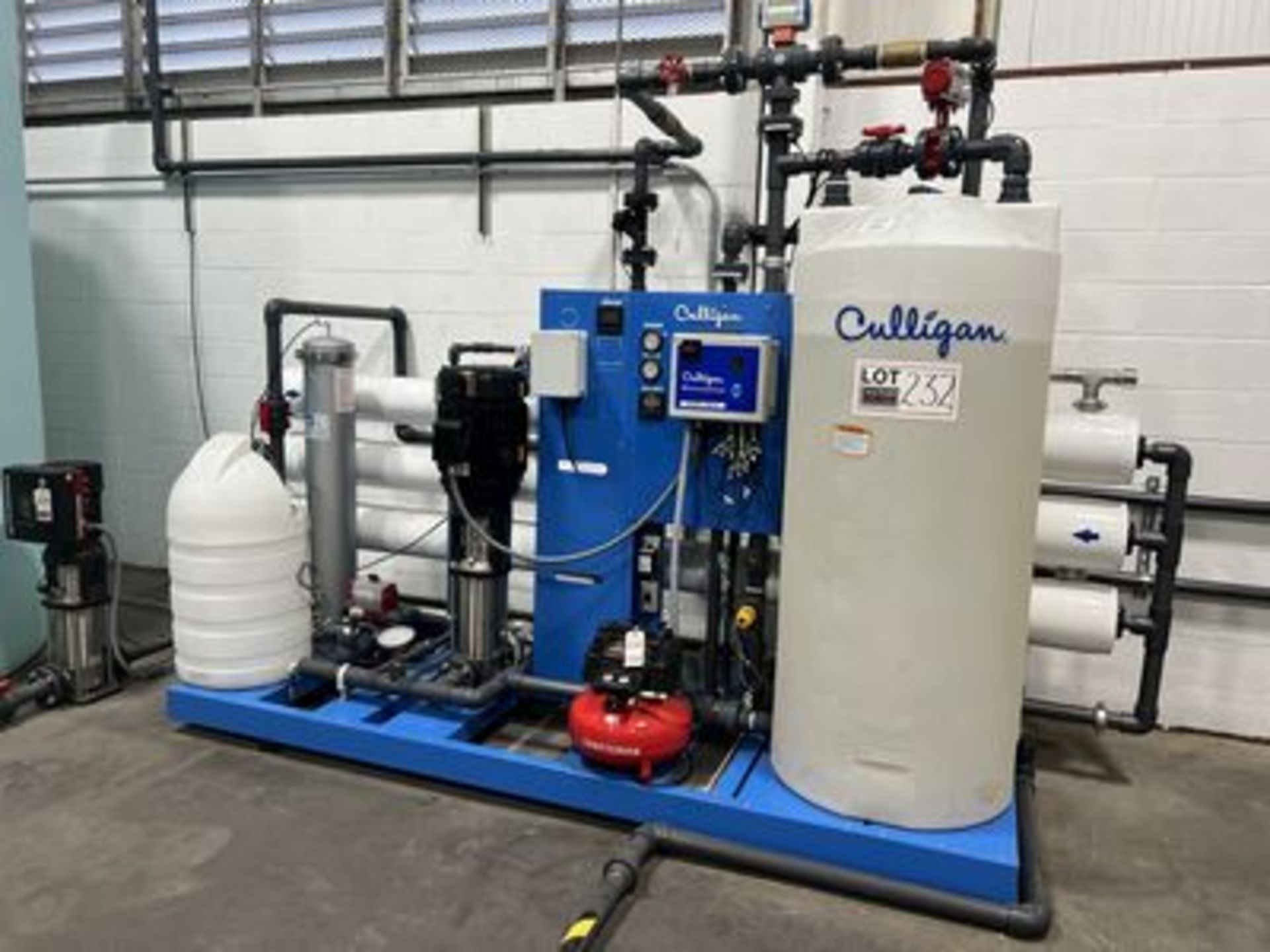 { Group of lots: 232, 233, 234, 235 } CULLIGAN 1W REVERSE OSMOSIS SYS ...
