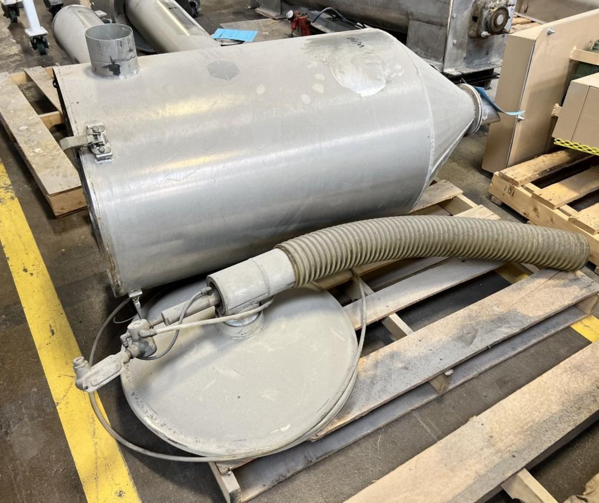 Lot Consisting Of Misc. Hoppers, vacuum receiver, diverter valve, misc ...