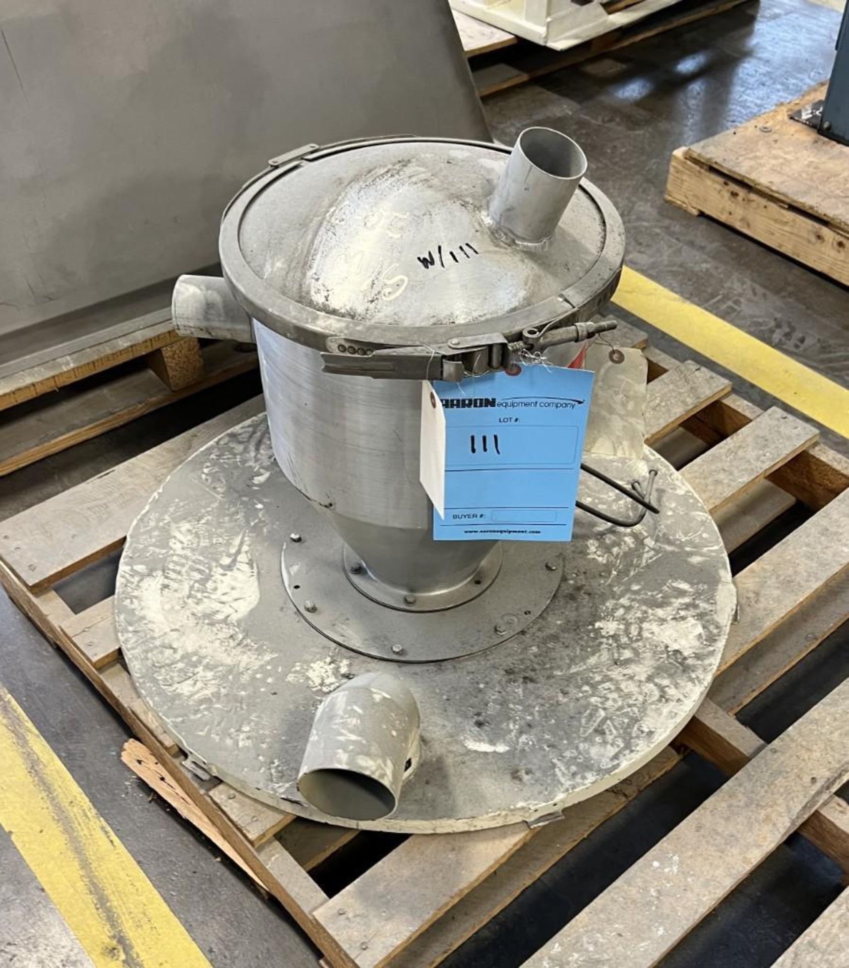 Lot Consisting Of Misc. Hoppers, vacuum receiver, diverter valve, misc ...