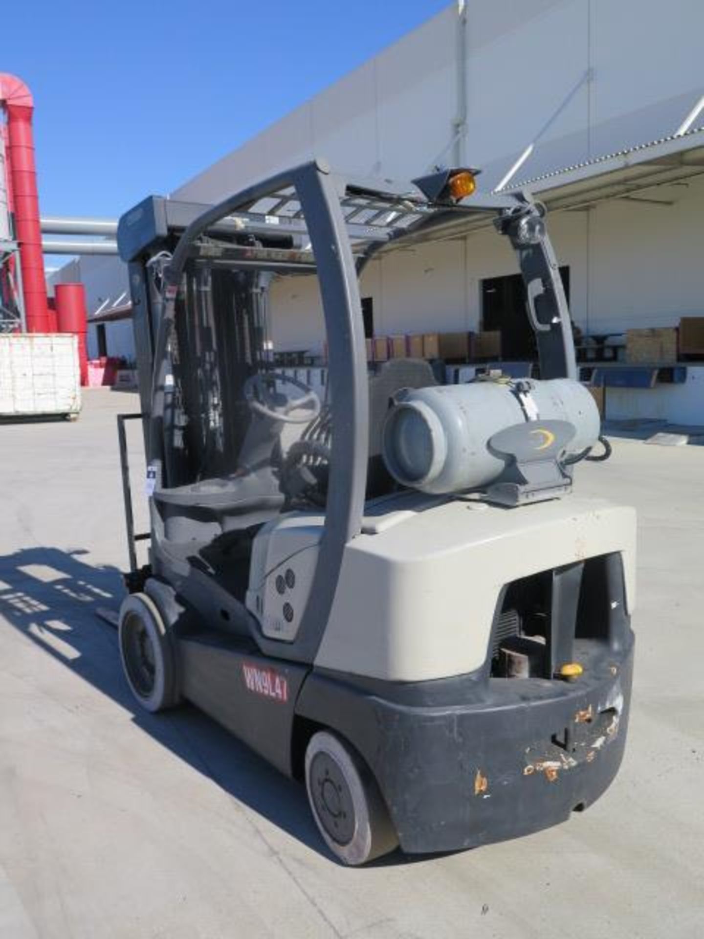 2016 Crown C-5 1000-50 5000 Lb Cap LPG Forklift s/n 9A232833 w/ 4-Stage ...