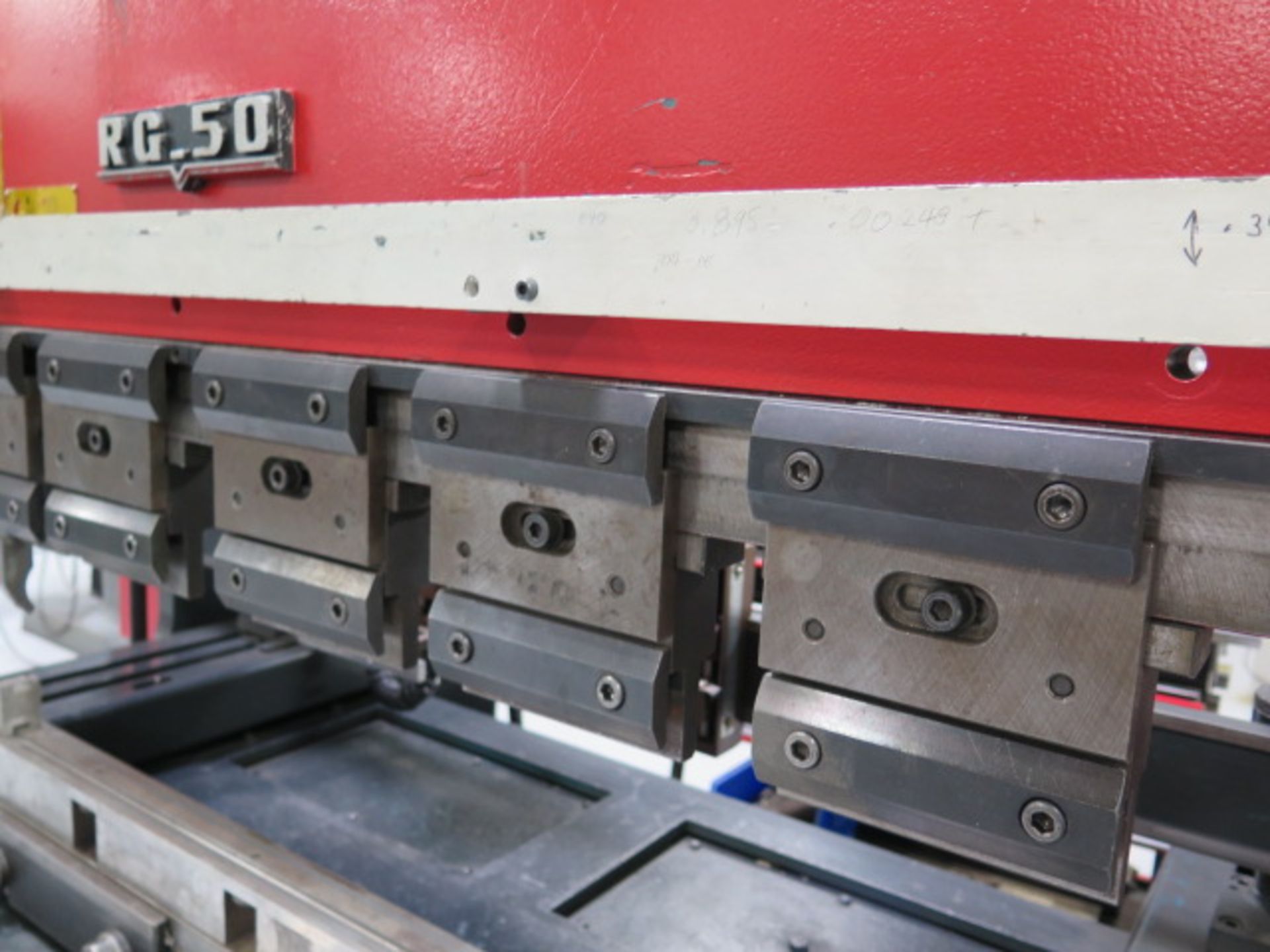 Amada RG-50 50 Ton x 78” CNC Press Brake s/n 506114 w/ NC9-EX Controls ...