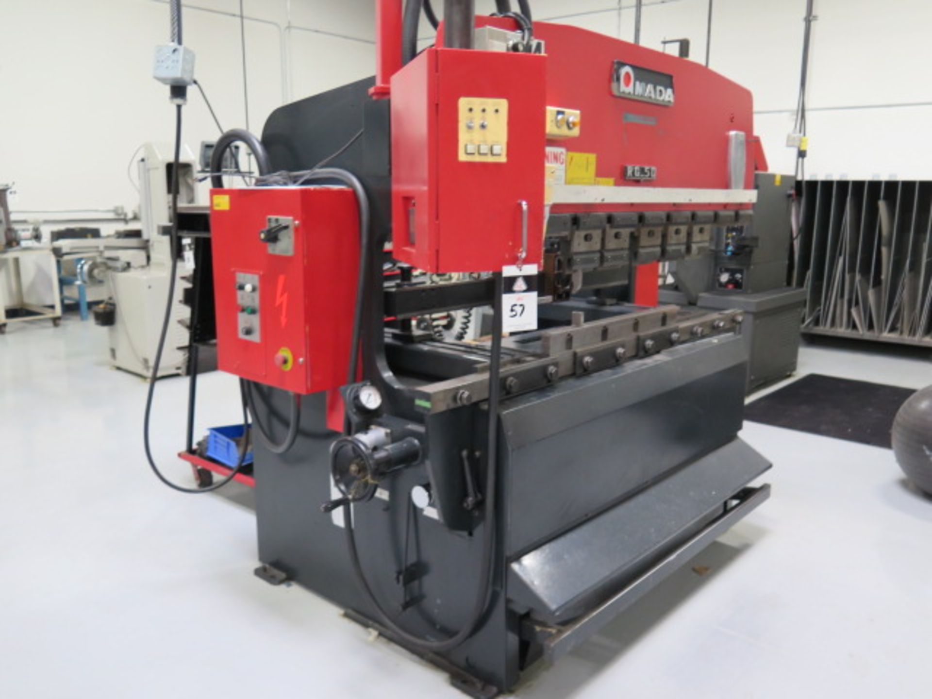 Amada RG-50 50 Ton x 78” CNC Press Brake s/n 506114 w/ NC9-EX Controls ...