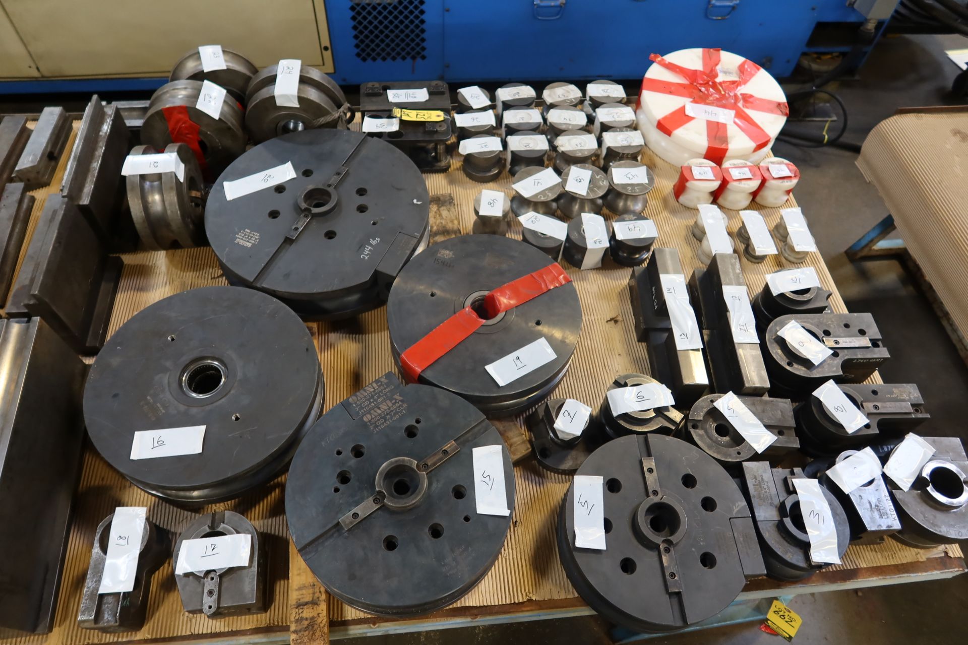 LOT HORN TOOLING, PUSH ROLL TUBE BENDING DIES, TOOLING, PLEASE VIEW ...