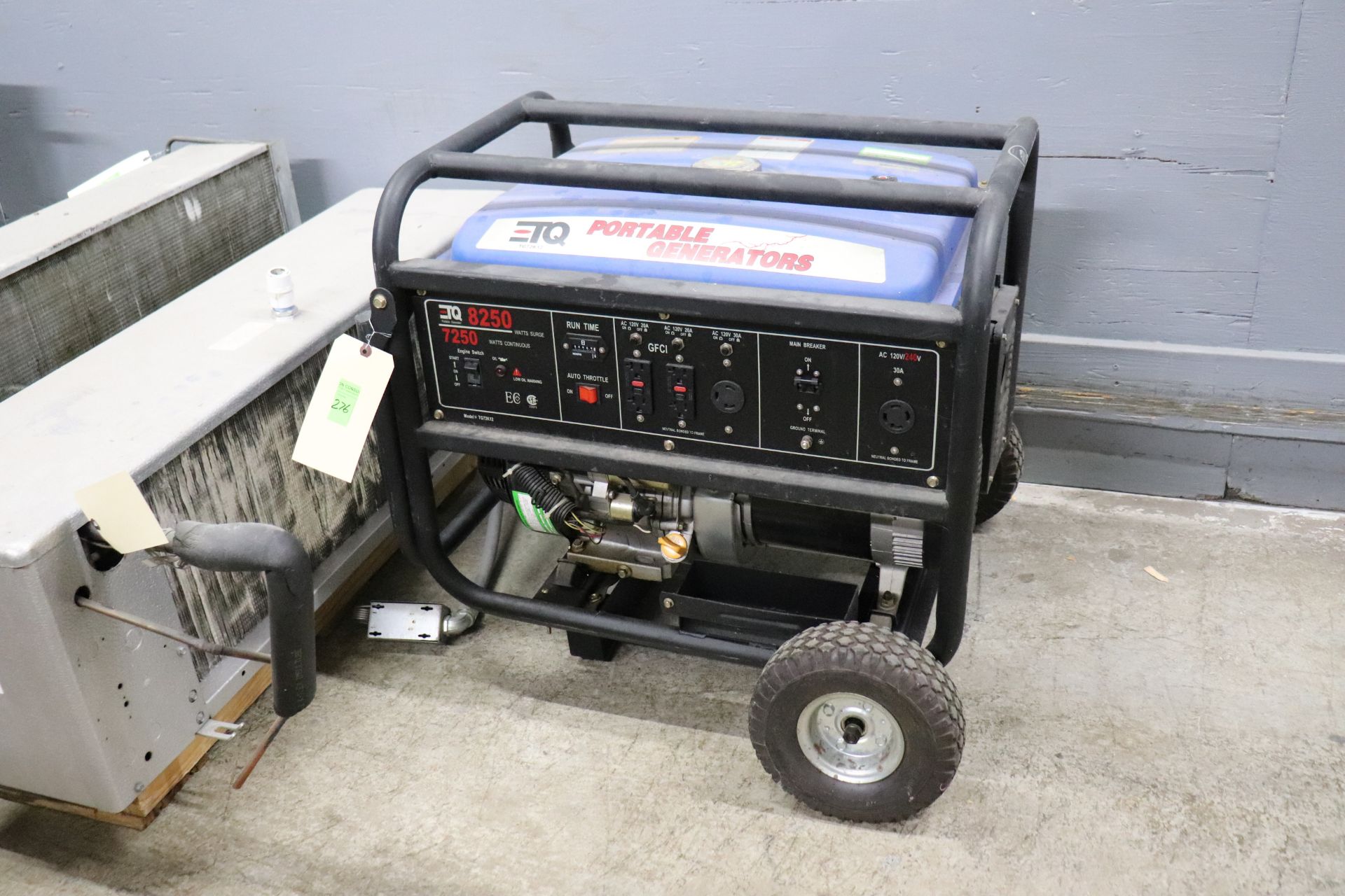 ETQ Portable Generator, model TG72K12