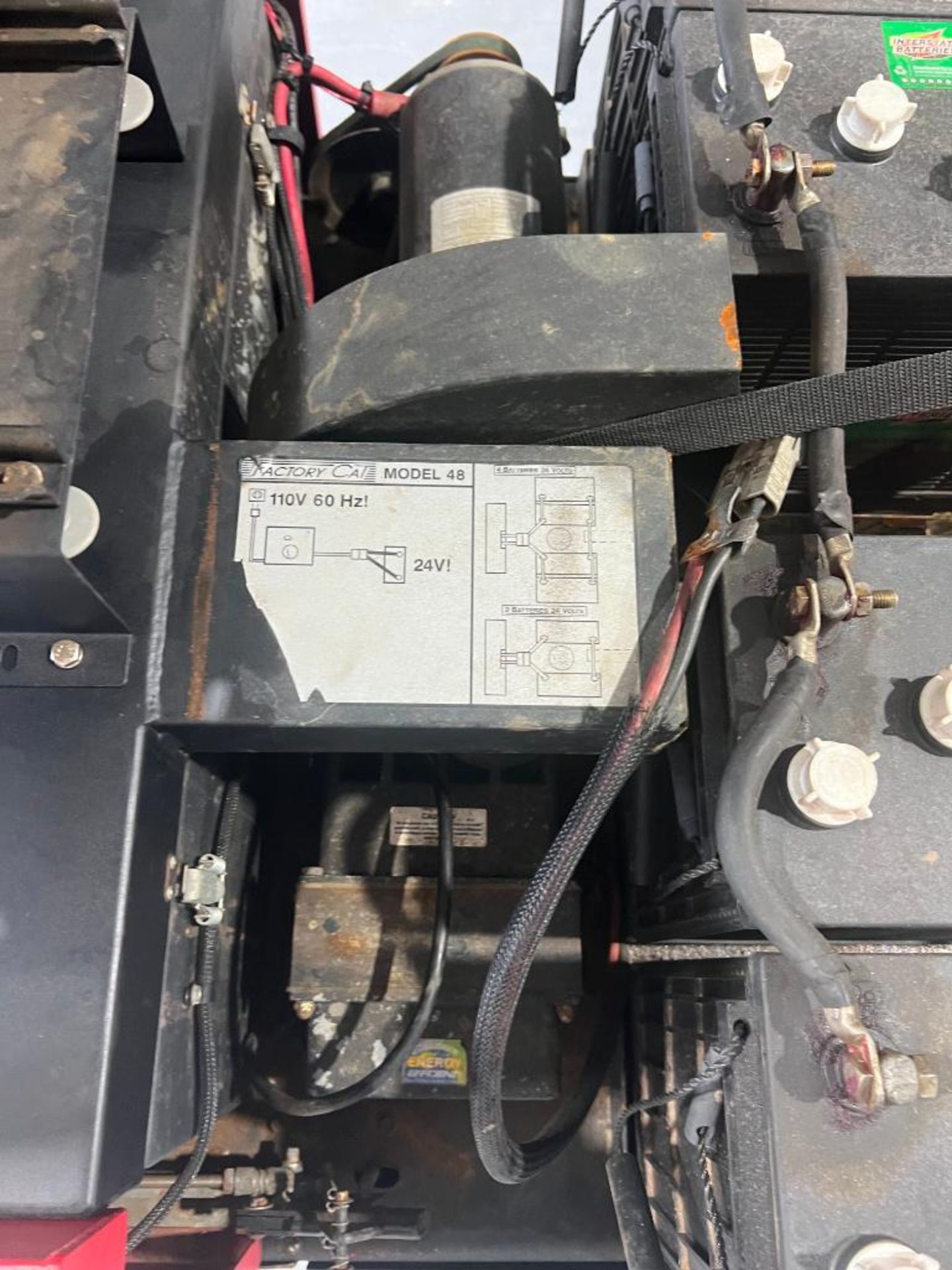 Factory Cat Model 48 Sweeper, Serial #4811000, 24 V. Located in Mt ...