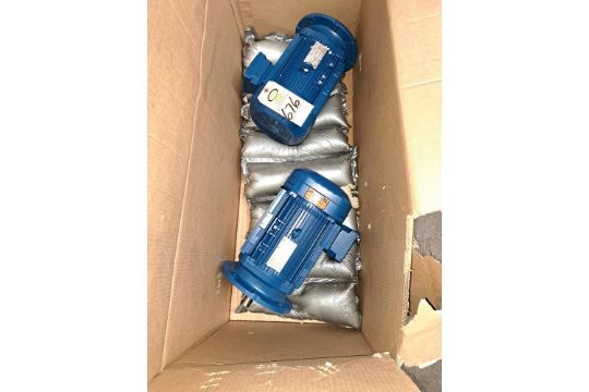 New SEW Mdl. DRN112M4/FF Motors, 5.4 h.p., 1769 RPM, IP54 TEFC ...