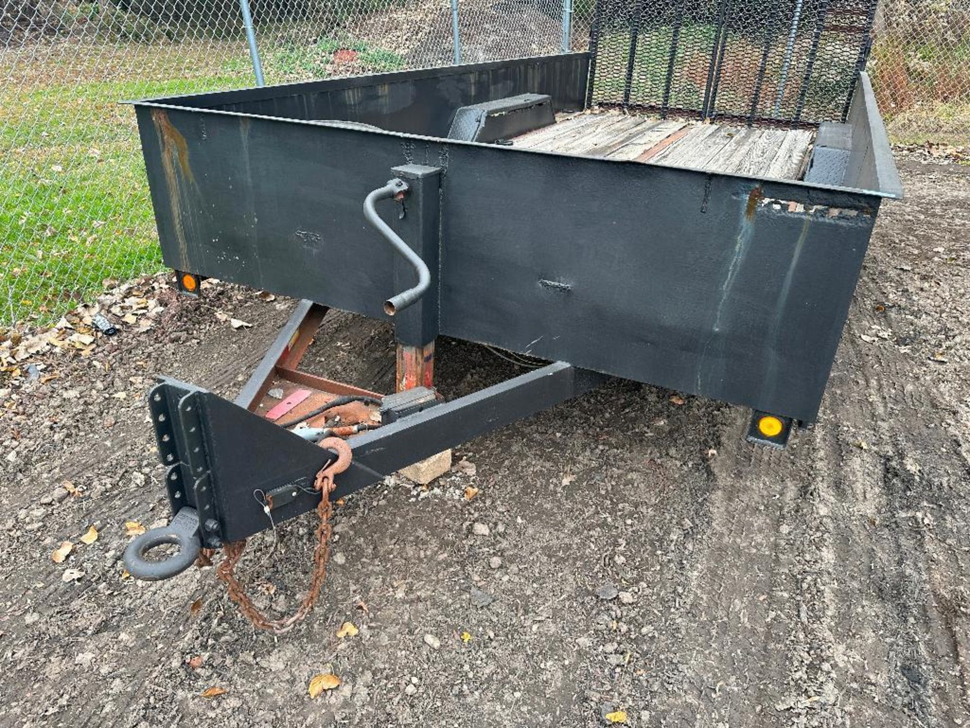 DESCRIPTION: 2008 BEAVER CREEK 16 SKID STEER TRAILER W/ 2' DOVE TAIL ...