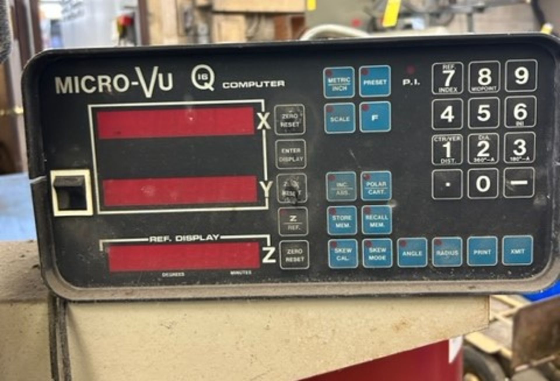 Micro-Vu Optical Comparator, M: H14, SN: 2527