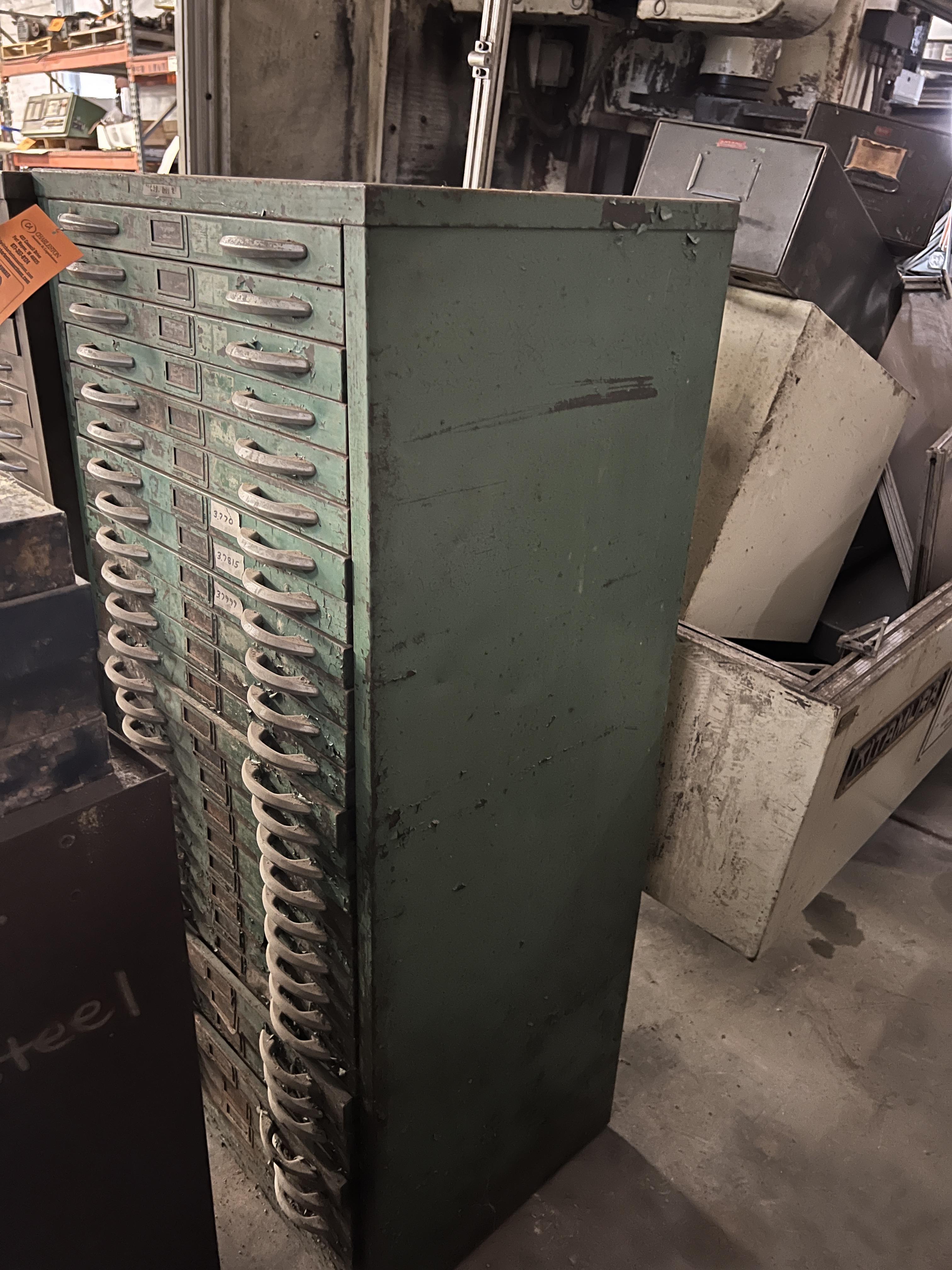 28 DRAWER PARTS CABINET