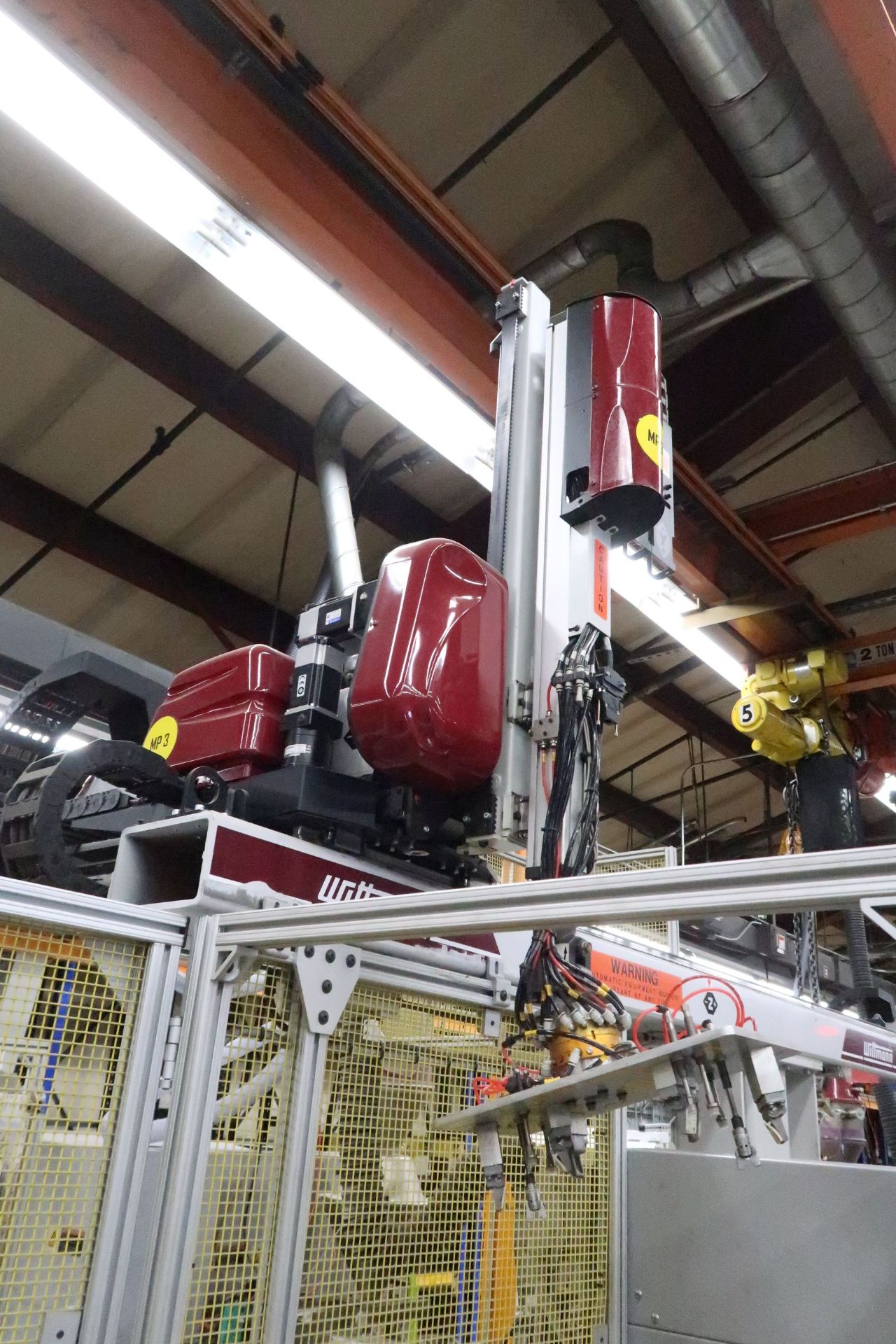 { Group of lots: 255, 256 } WITTMANN MODEL W823 3-AXIS ROBOT; S/N W823 ...