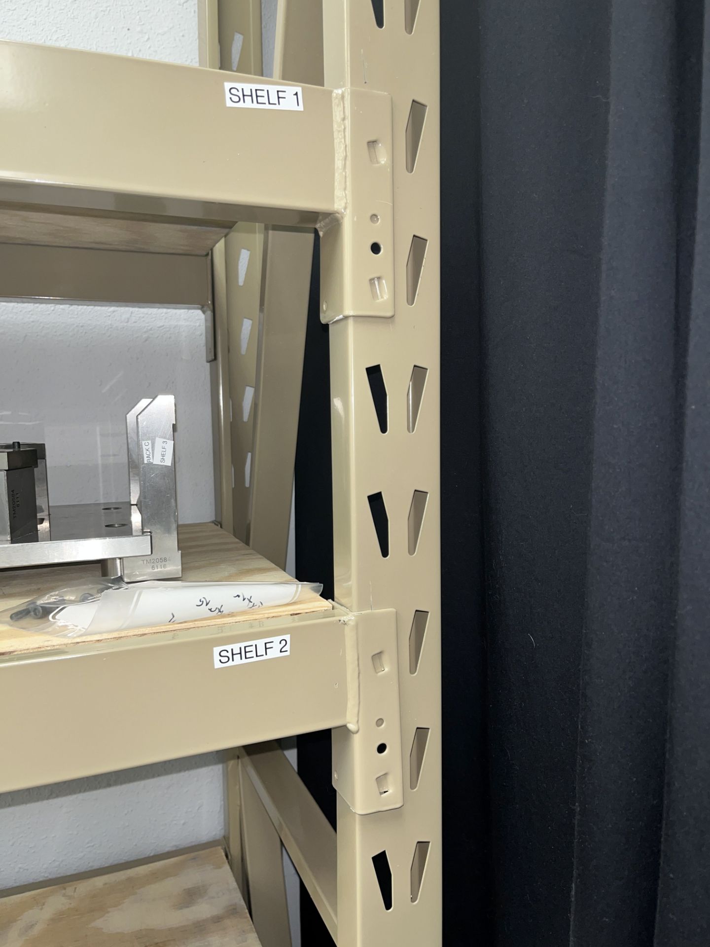 3-TIER PALLET RACKING SECTION