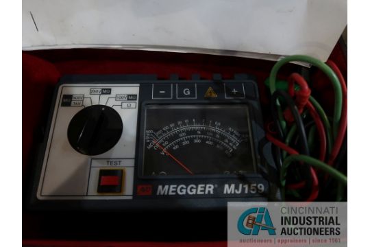 MEGGER MODEL MJ159 INSULATION AND CONTINUITY TESTER