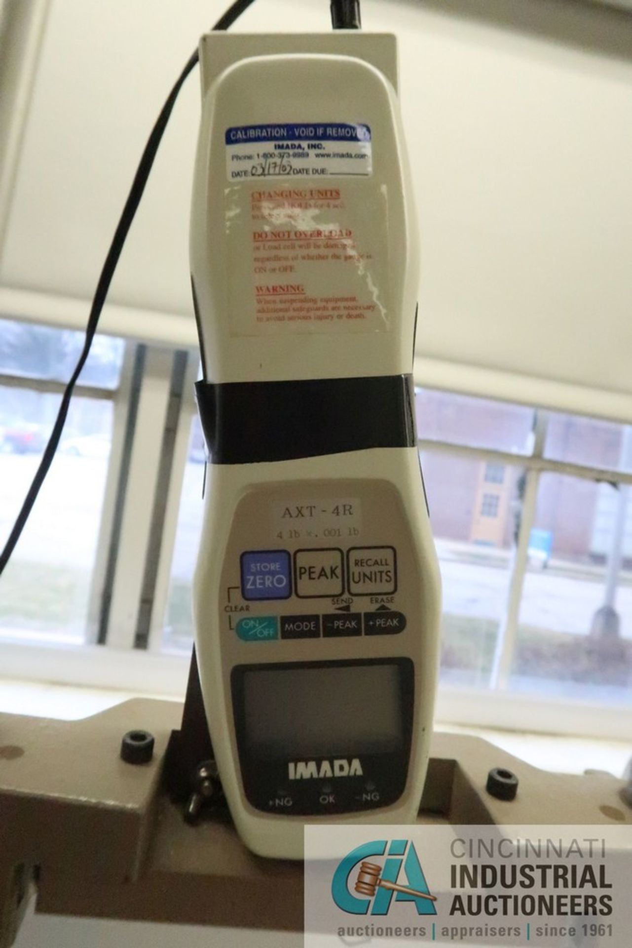 (LOT) TESTERS INCLUDING; (1) CHATILLON MODEL UTSM-EL TENSILE TESTER; S ...