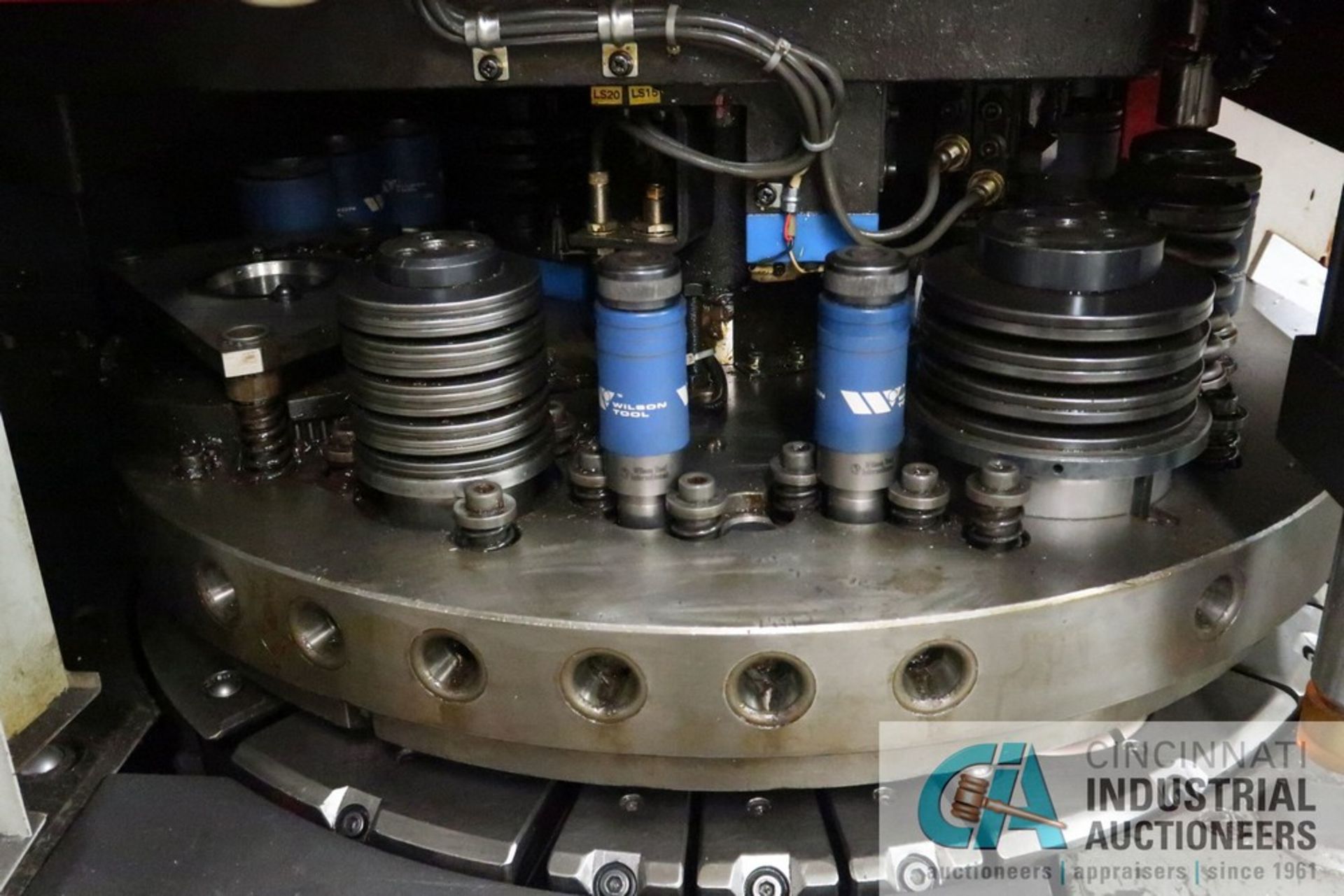 AMADA AIRES 245 NC 20-STATION TURRET PUNCH PRESS, 20 TON CAPACITY ...