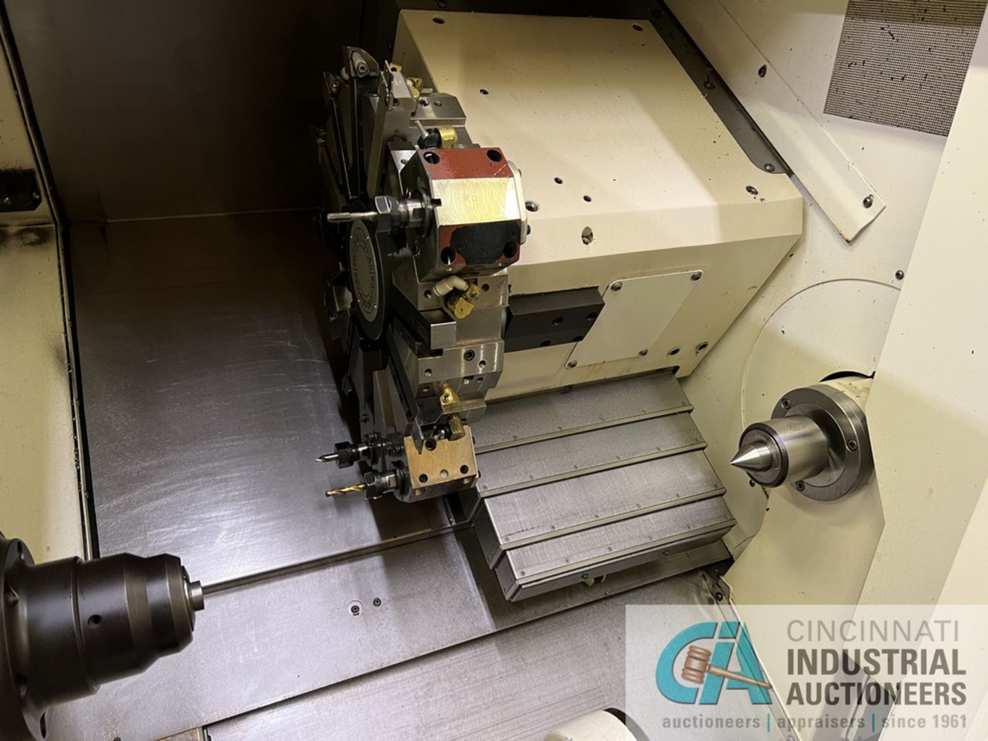 MAZAK MODEL QUICK TURN SMART 200 CNC TURNING CENTER; S/N 268894 ...