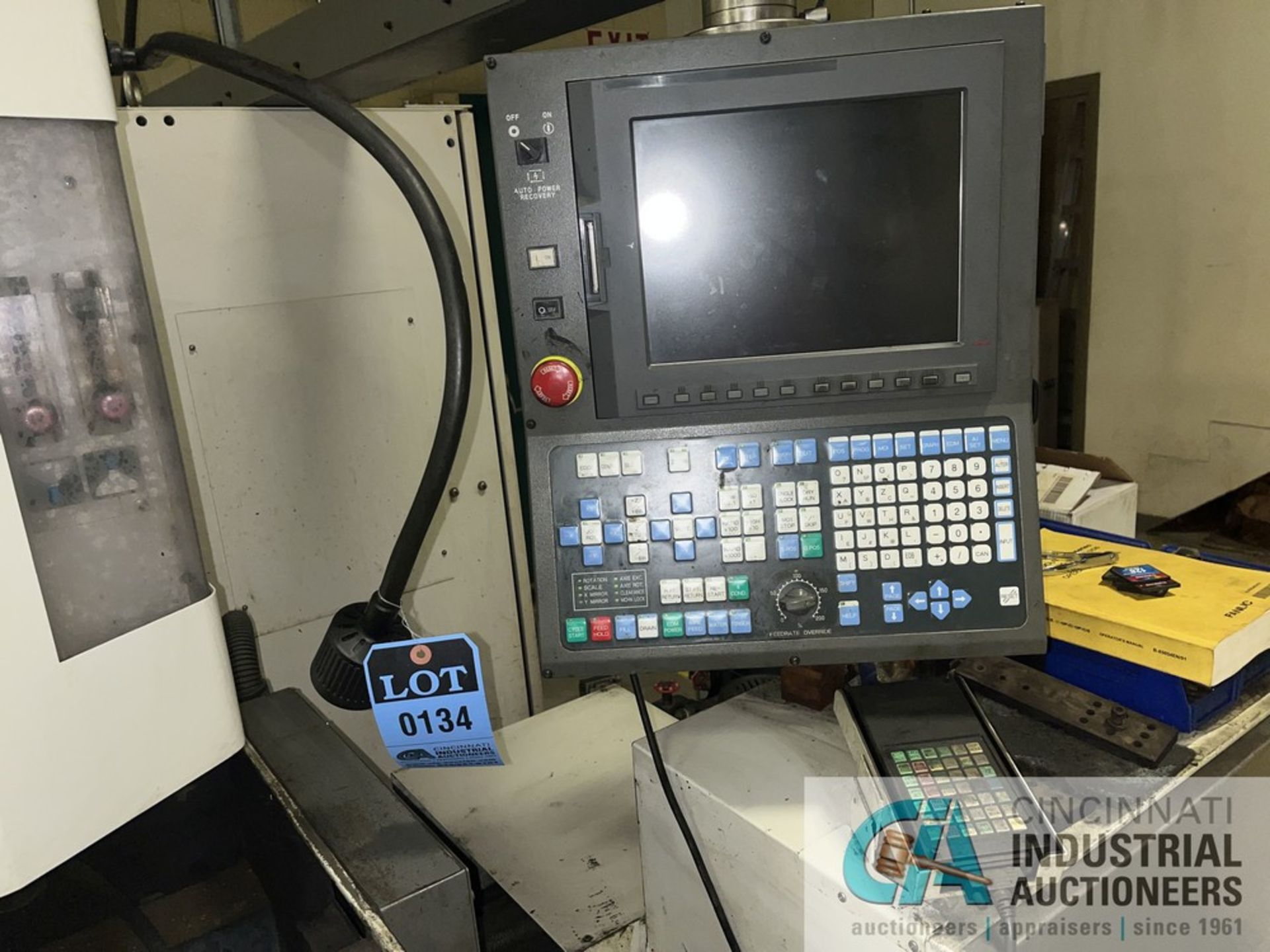 { Choice of lots: 134 } FANUC MODEL ROBOCUT A-OiC CNC WIRE EDM; S/N ...