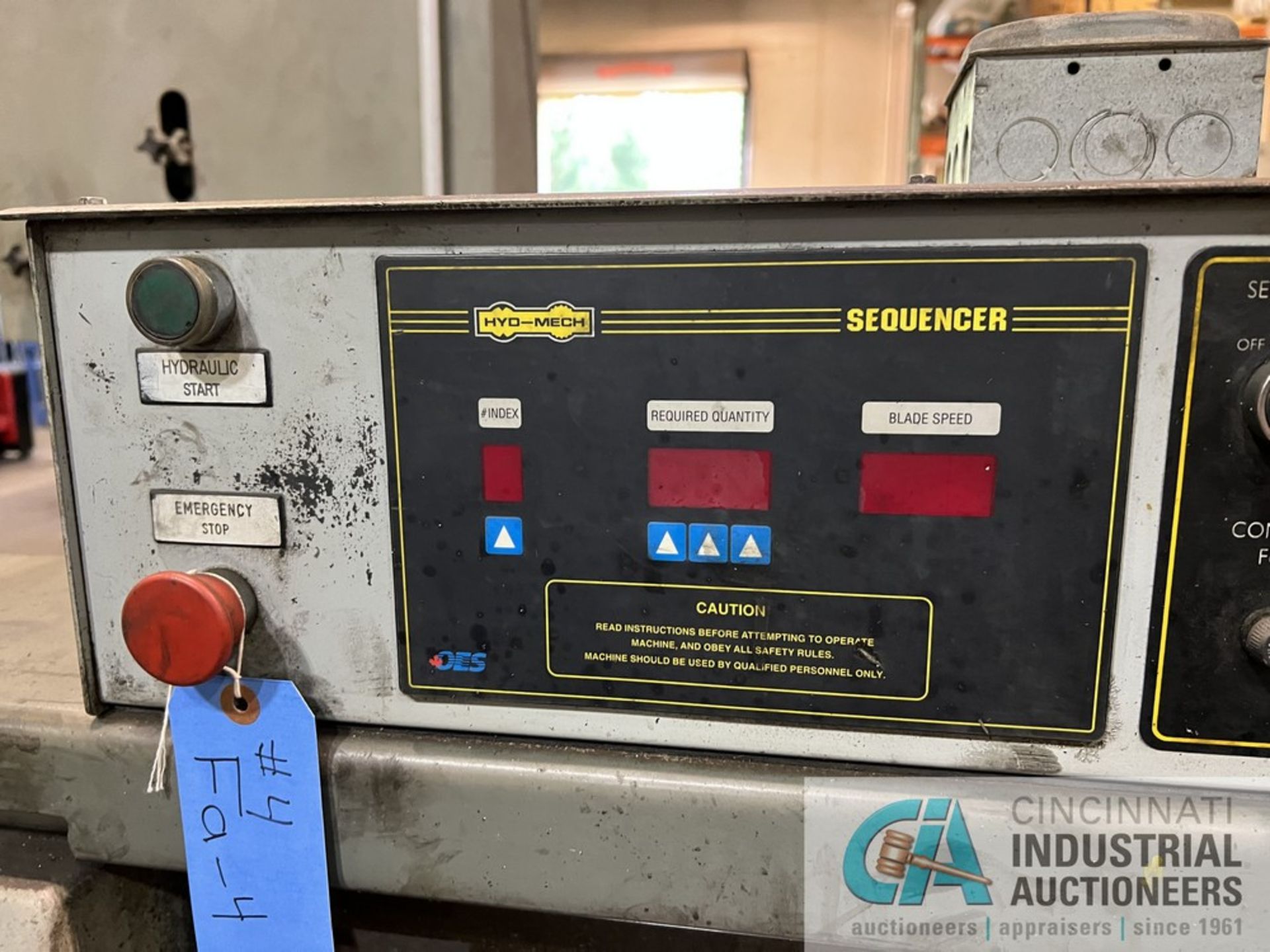 13" X 18" HYDMECH MODEL S-20A SERIES II HORIZONTAL BAND SAW; S/N ...