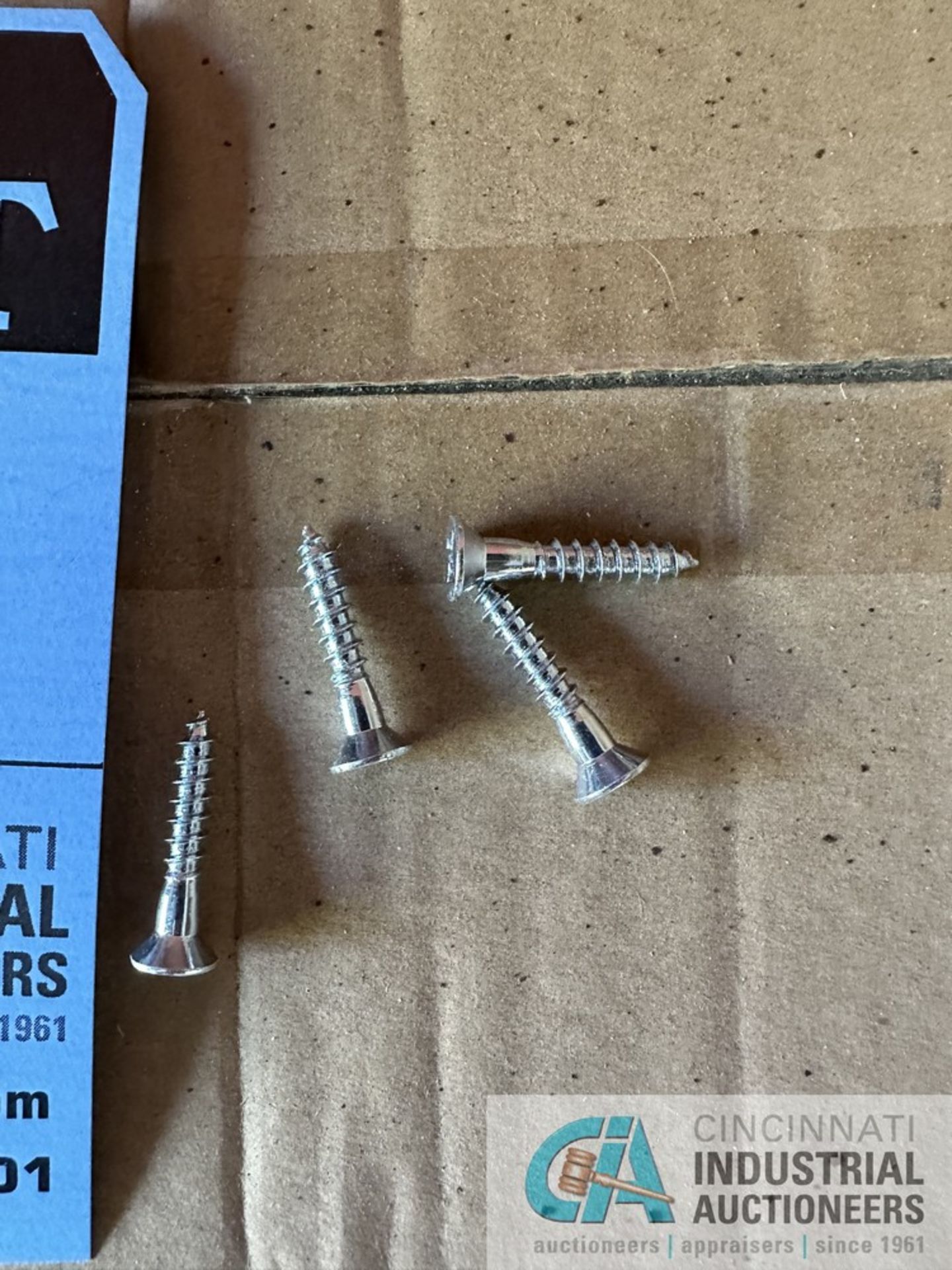 (LOT) (2) SKIDS (1) STACK MISCELLANEOUS HARDWARE, APPROX. (60) BOXES 12 ...