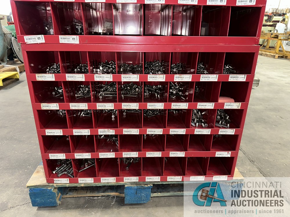 (LOT) (1) SKID WITH (3) GRAINGER INDEXES AND CONTENTS, (1) WITH ...
