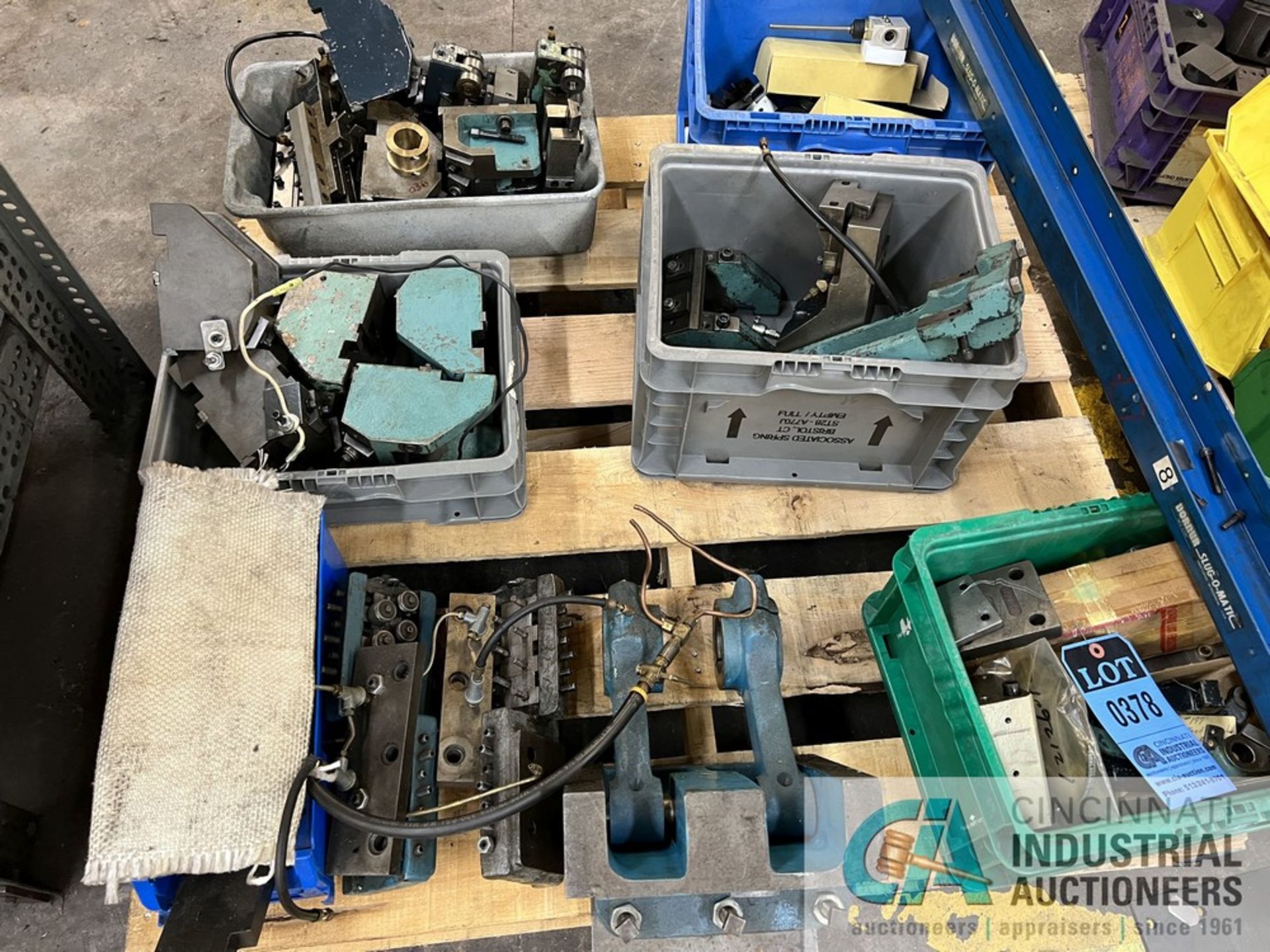 SKIDS MISCELLANEOUS FOUR-SLIDE TOOLING