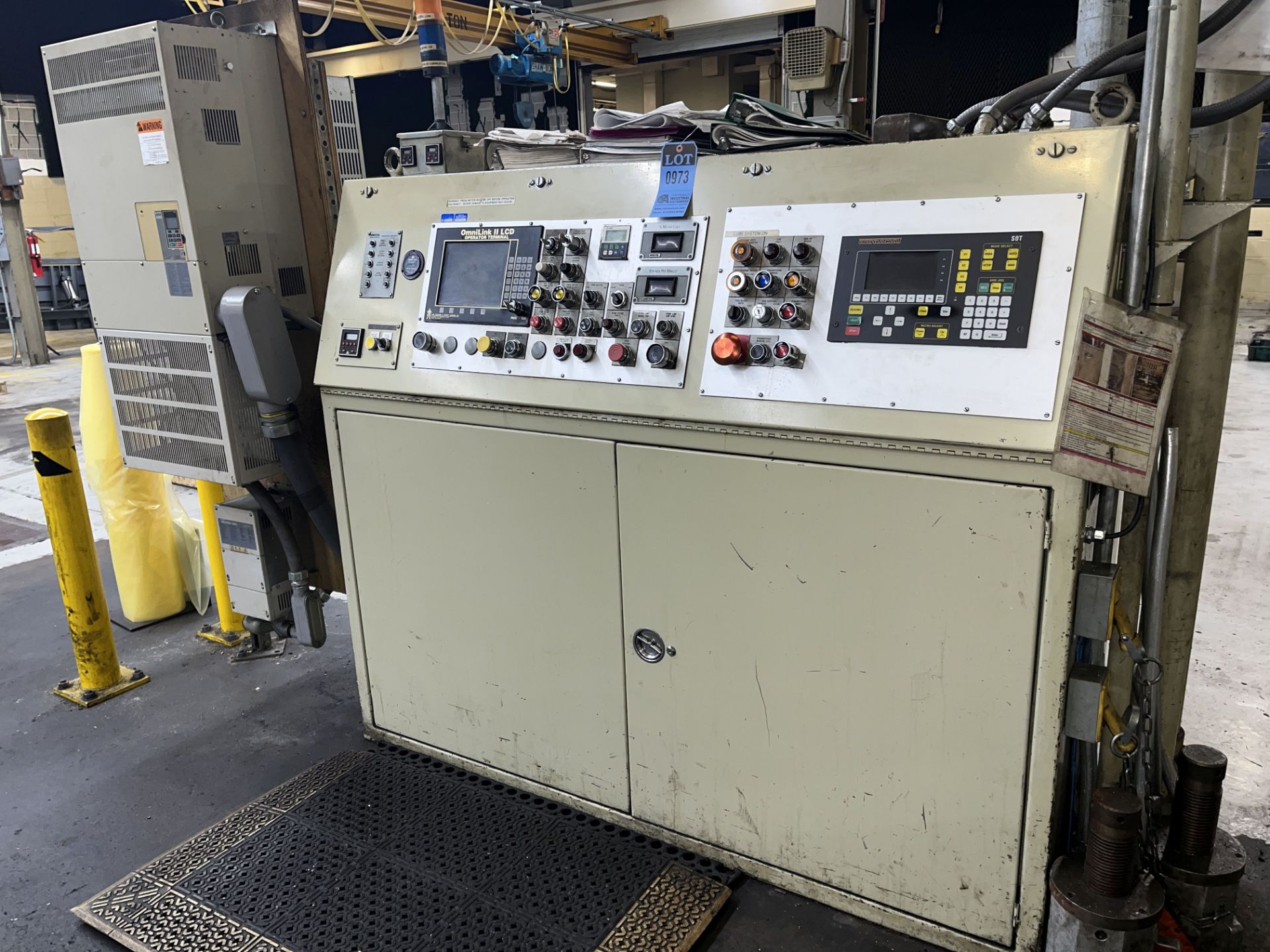 OVERALL LOTS 968-972 - 800 TON MINSTER E2-800 STRAIGHT SIDE PRESS AND ...