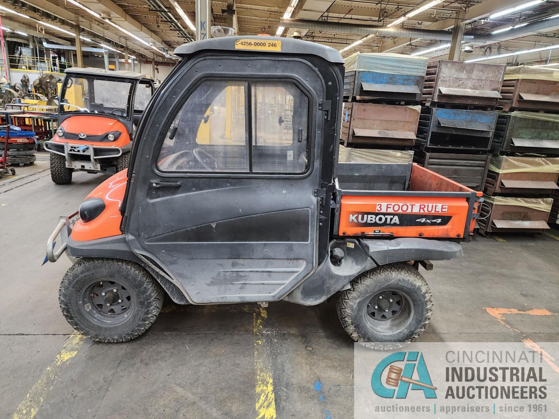 { Choice of lots: 948 } 2018 KUBOTA MODEL KTV400CI-H RTV GAS POWERED ...