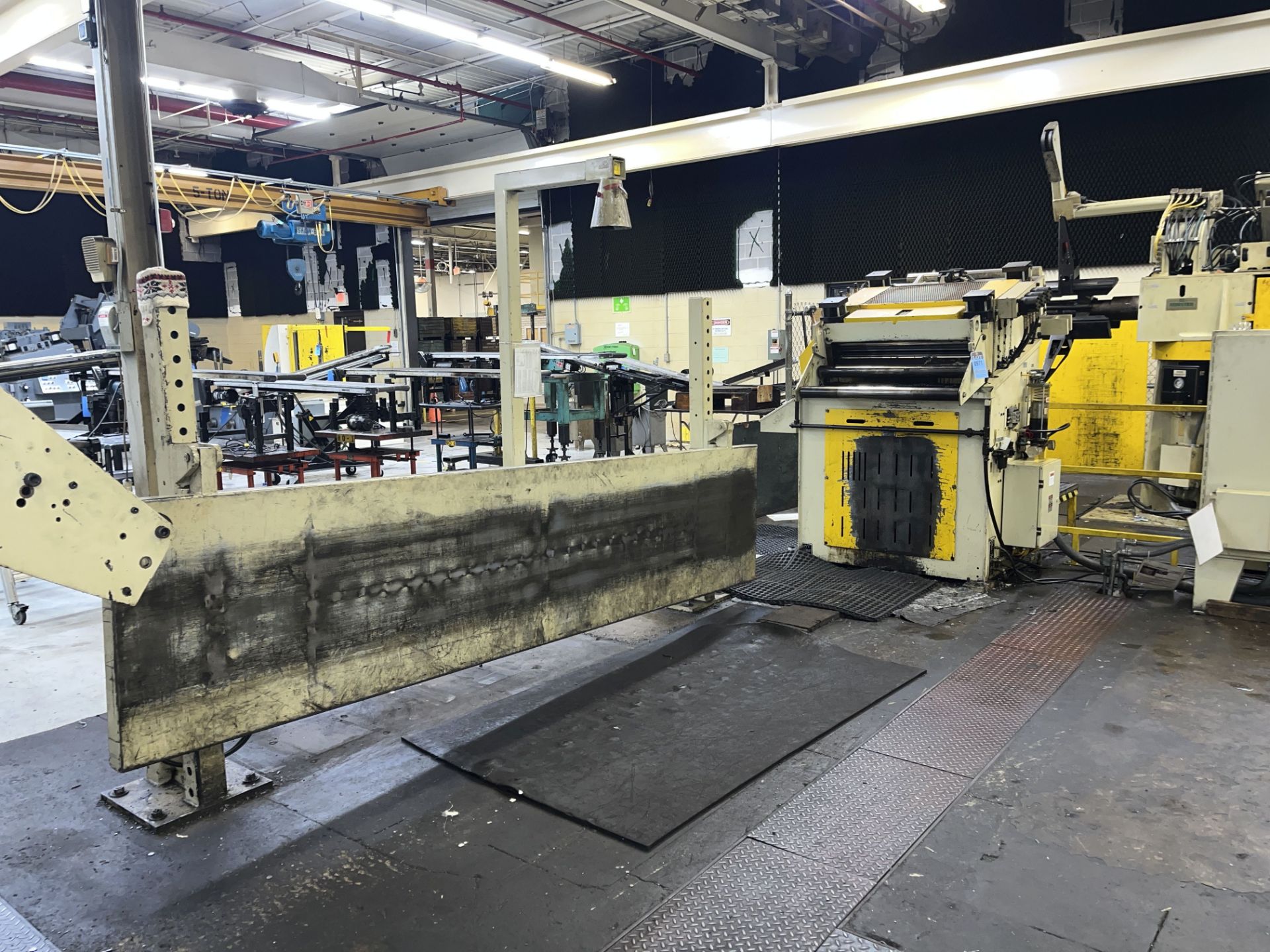 OVERALL LOTS 968-972 - 800 TON MINSTER E2-800 STRAIGHT SIDE PRESS AND ...