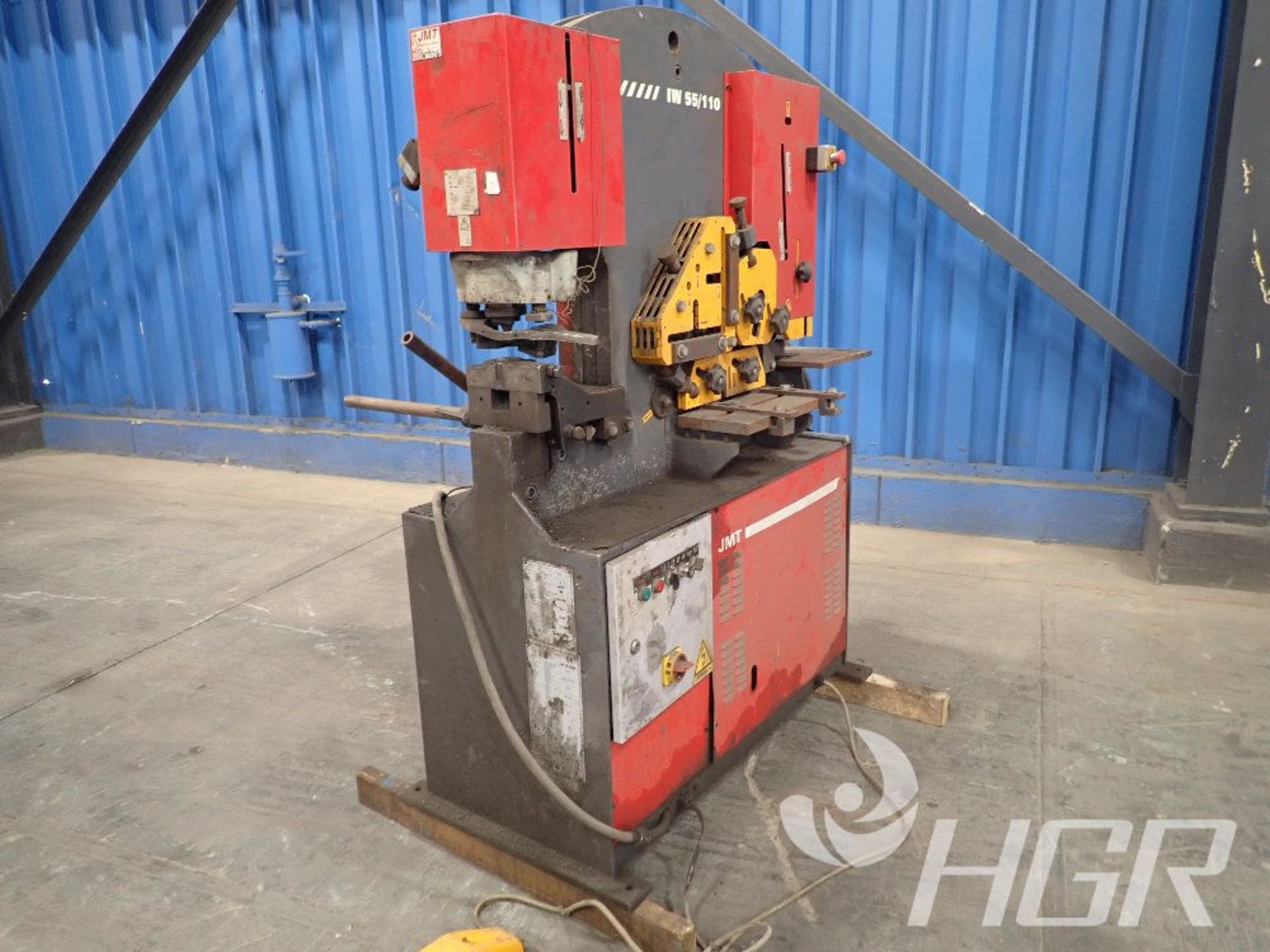 JMT IRONWORKER, Model IW 55/110, Date: n/a; s/n N7116, Approx. Capacity ...